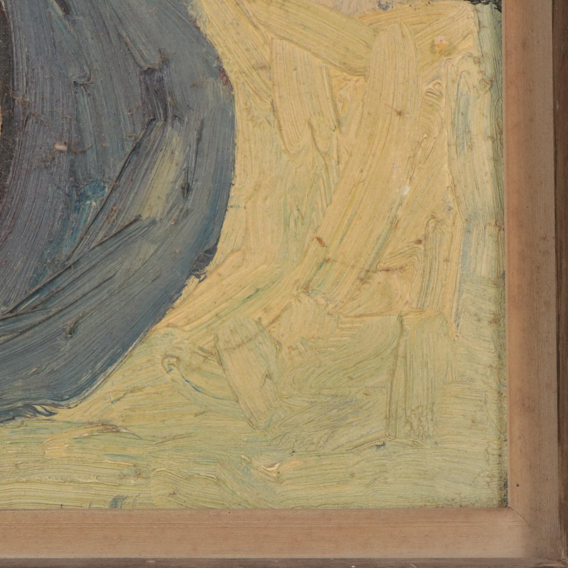 Vincent Cavallaro Modernist Still Life Oil Painting, Mid to Late 20th ...