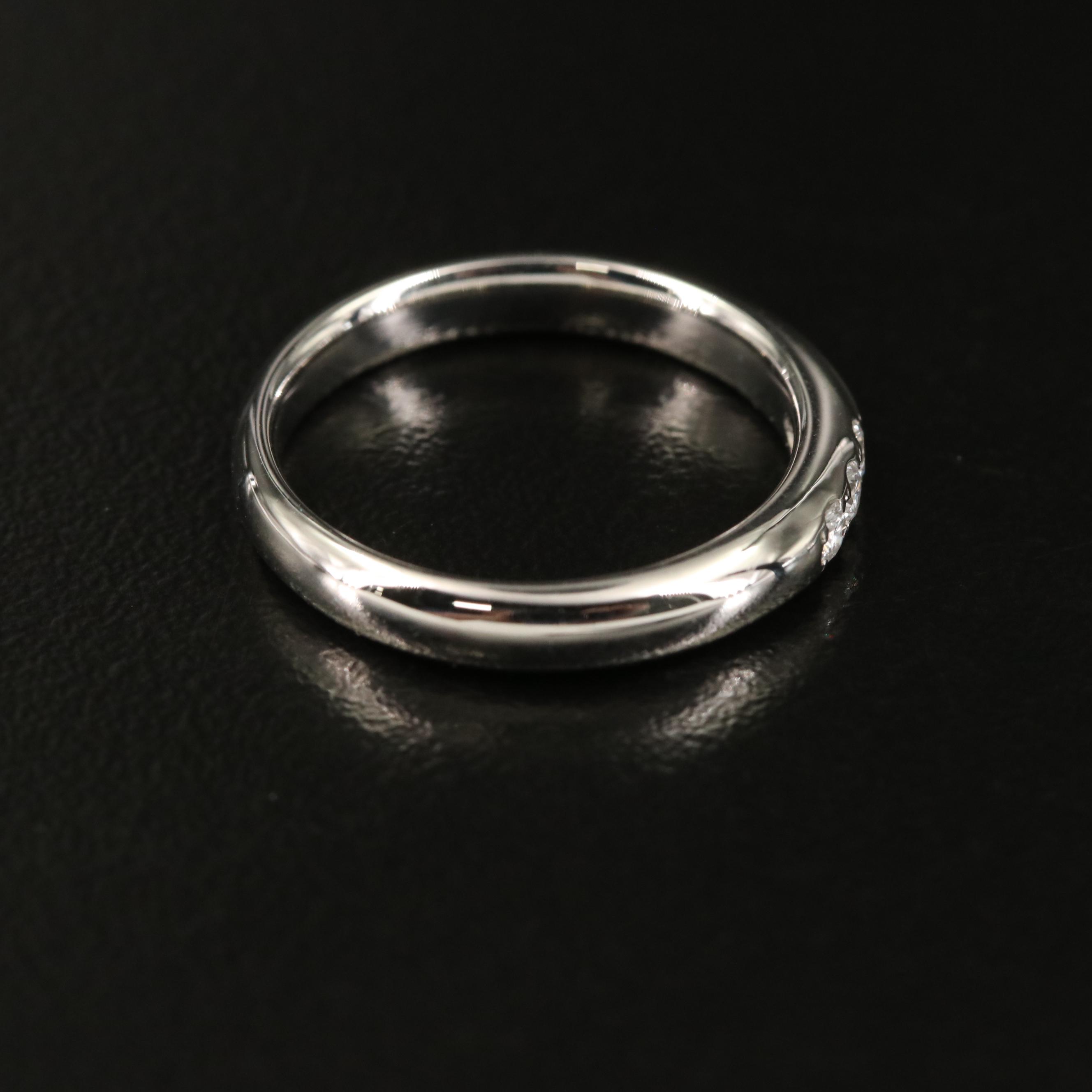 Mikimoto Diamond Platinum Ring | EBTH