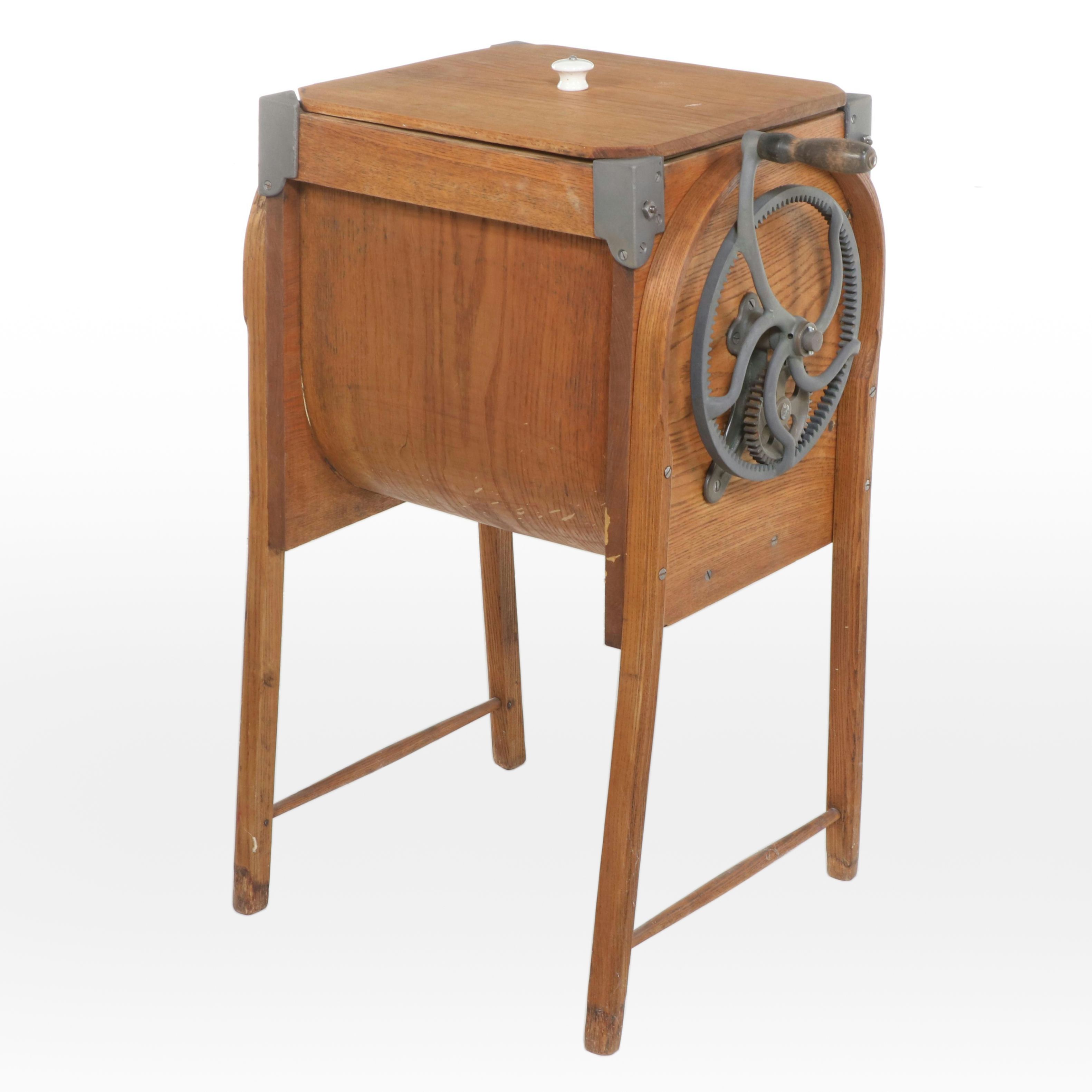 American Bent Oak Butter Churn, Late 19th/Early 20th Century | EBTH