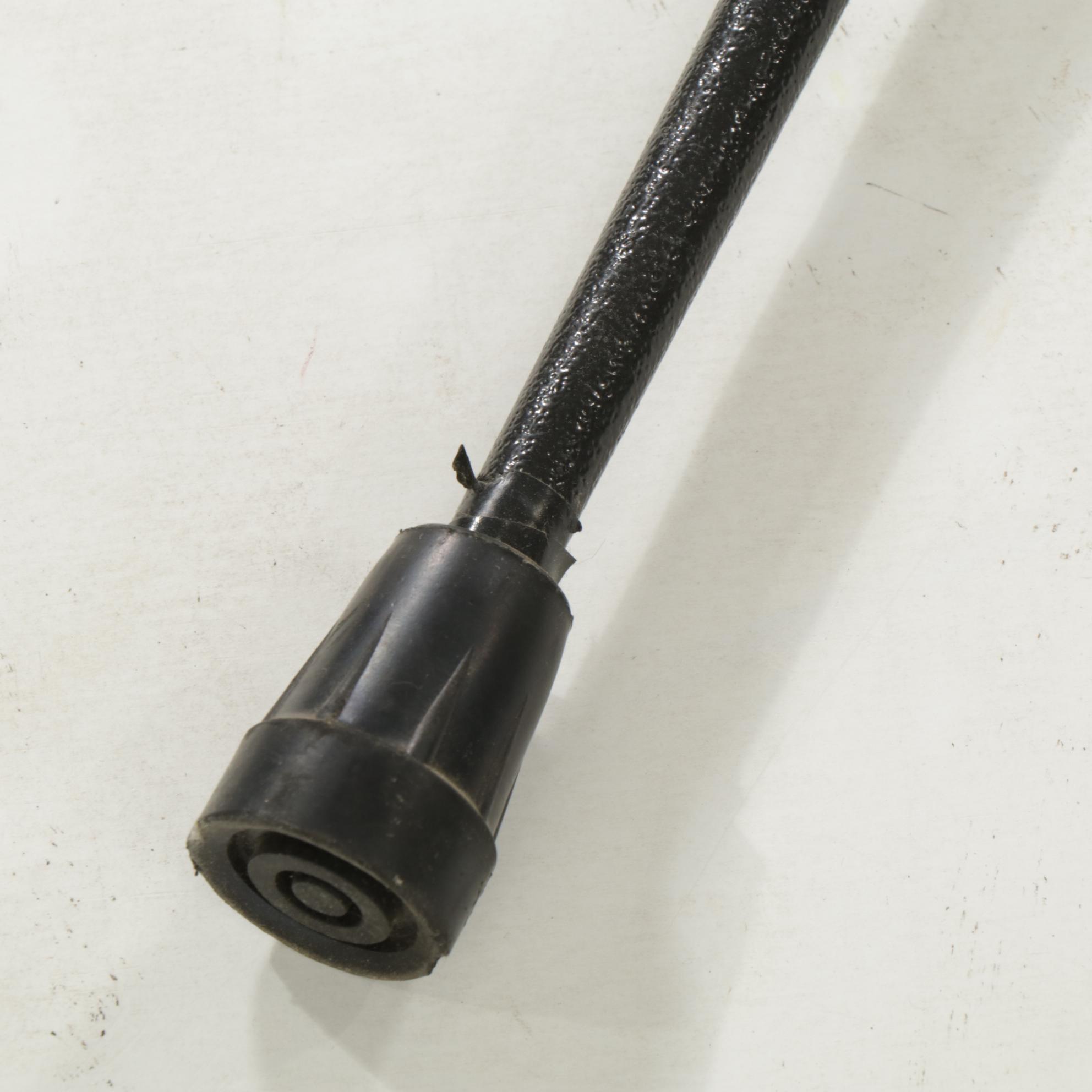 Oak Cane with Walnut Handle, Bridges Glass Knob and Other Walking ...