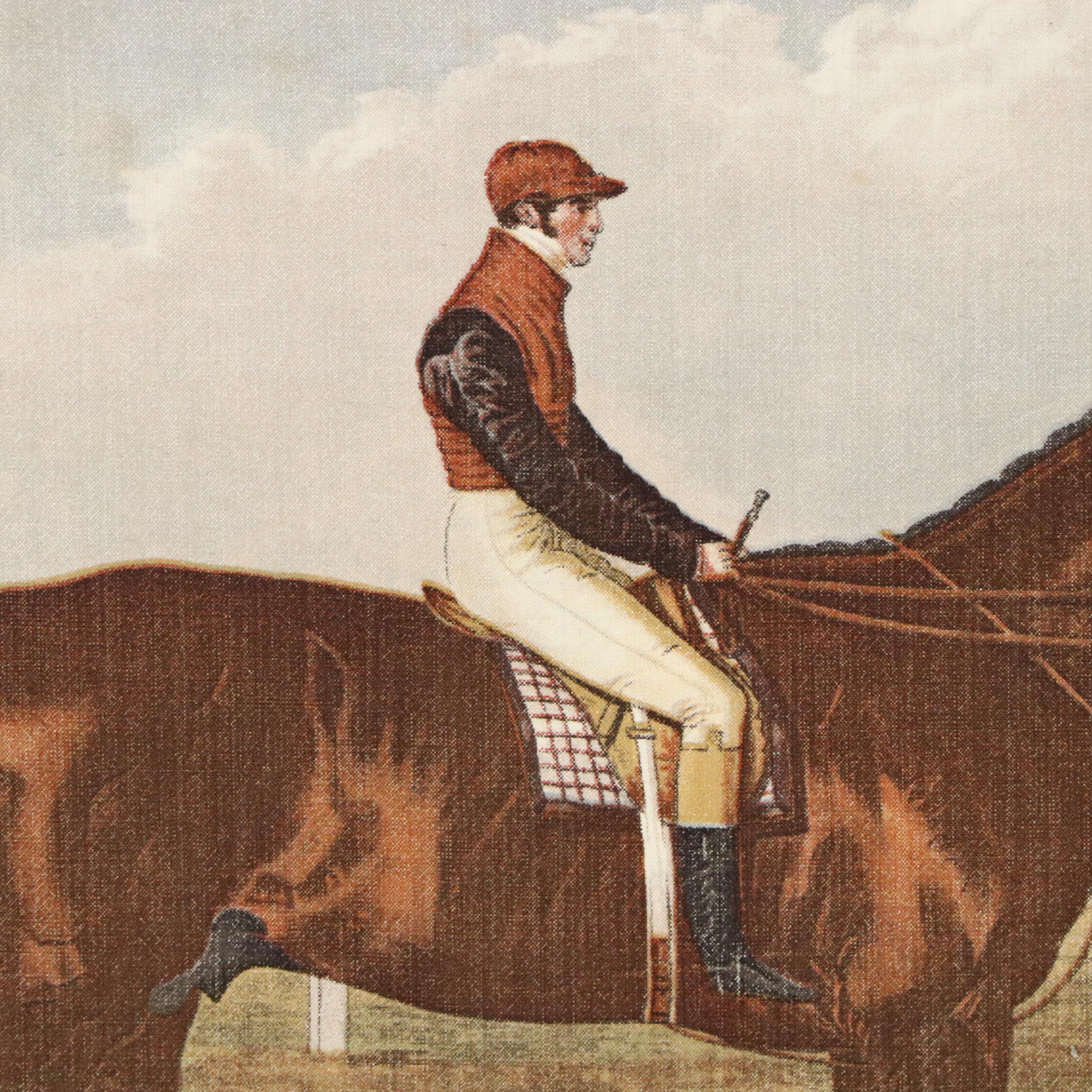 Print of Racehorse Don John, Winner at 1838 Doncaster St. Leger Stakes ...