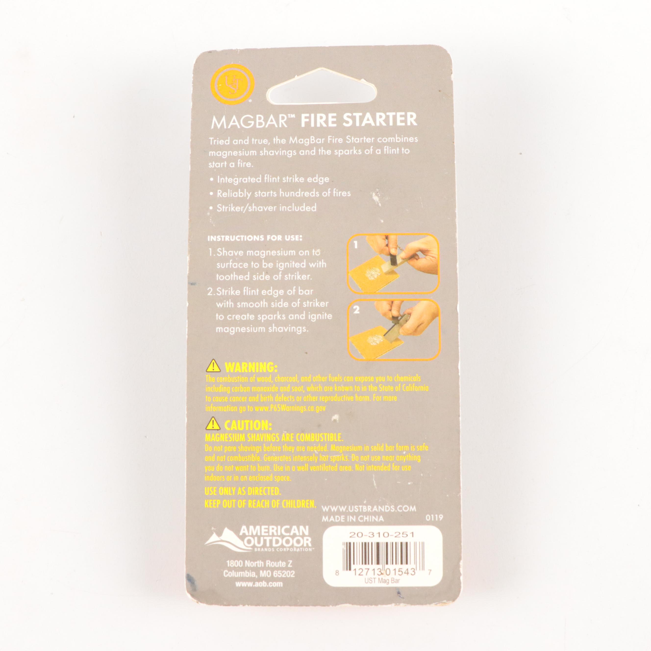 Emergency Survival Kit Incl. Rain Tarp, Twine, Knife, Fire Starter ...