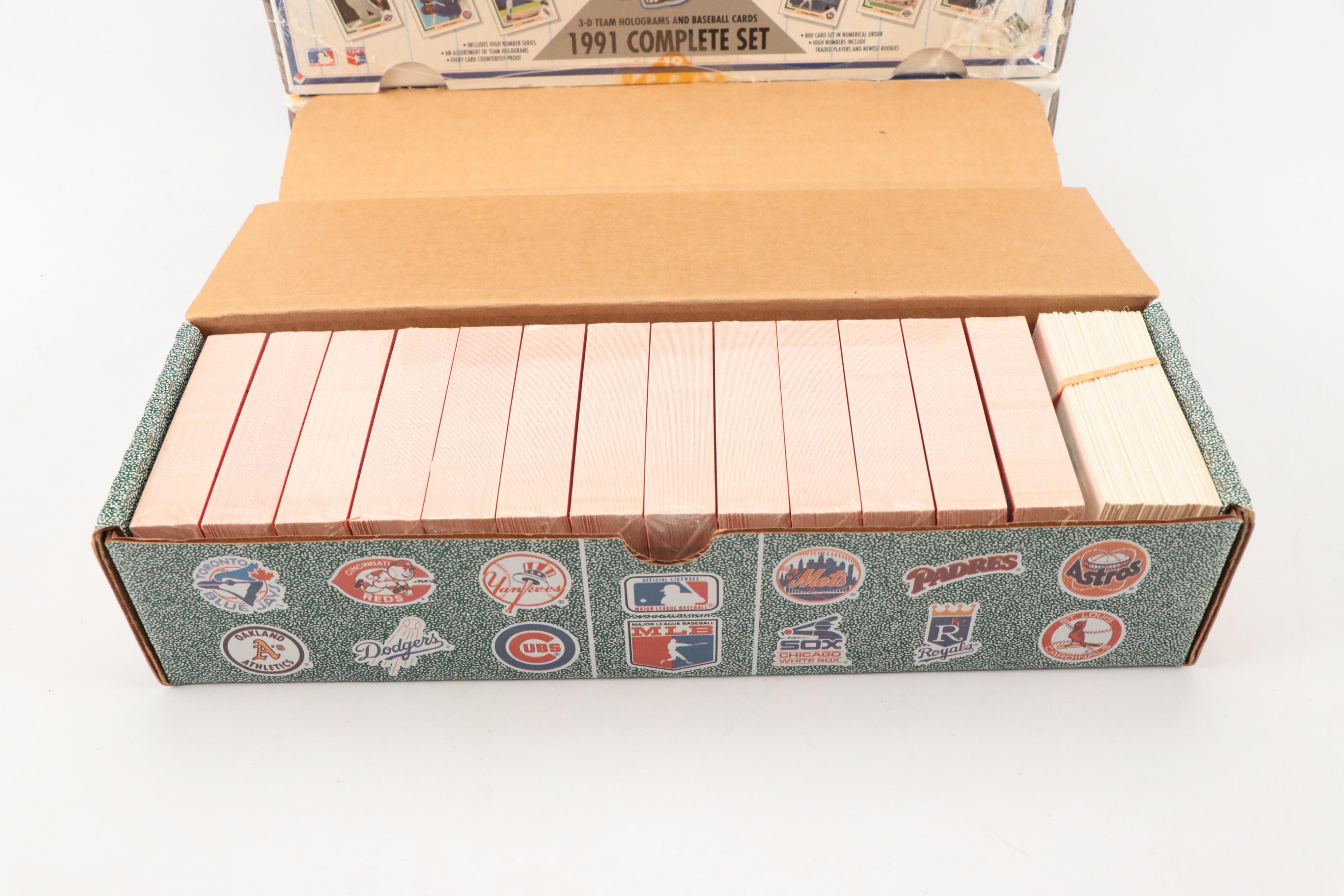 Upper Deck and Donruss Sealed Baseball Card Sets, 1990s | EBTH