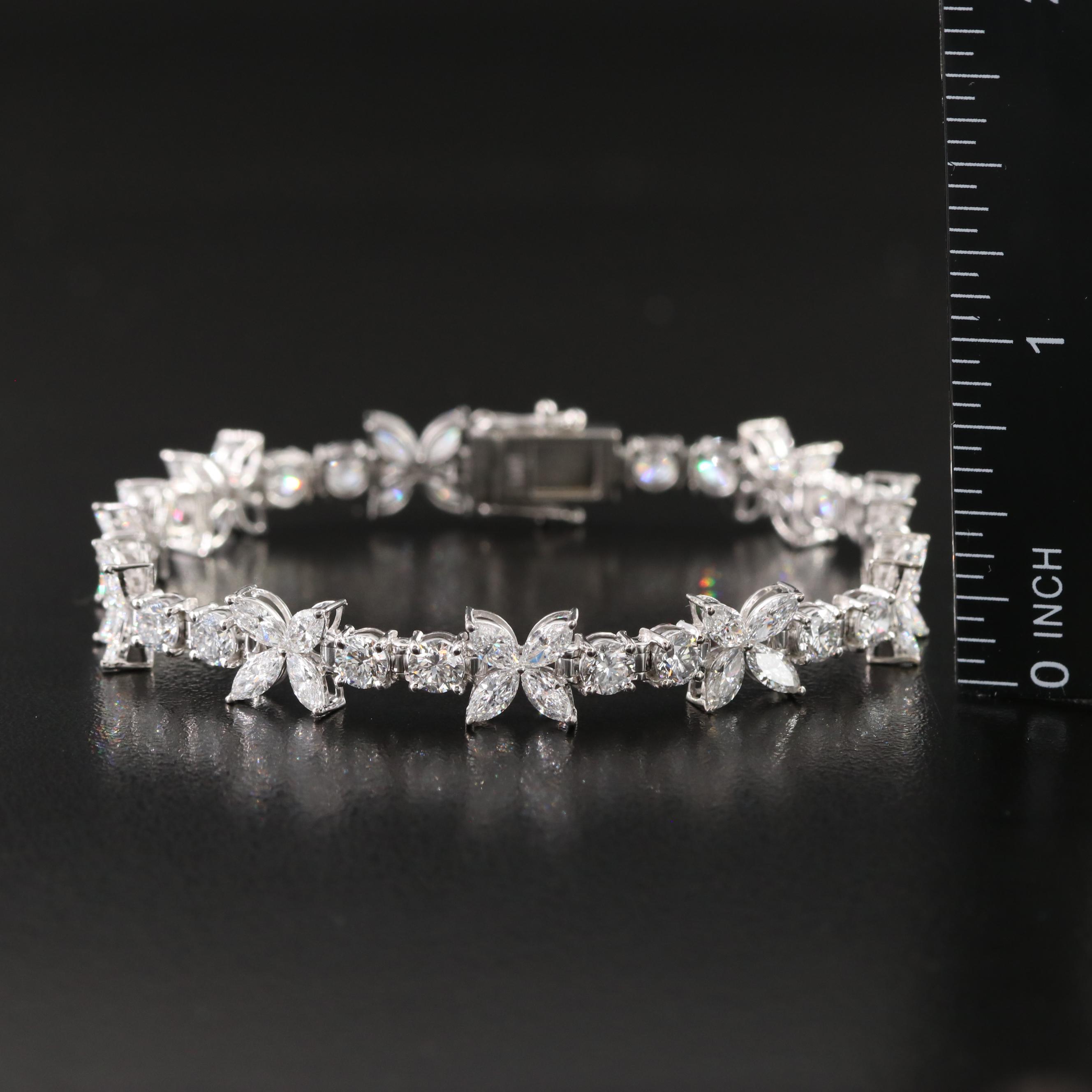 14K 9.73 CTW Lab Grown Diamond Bracelet | EBTH