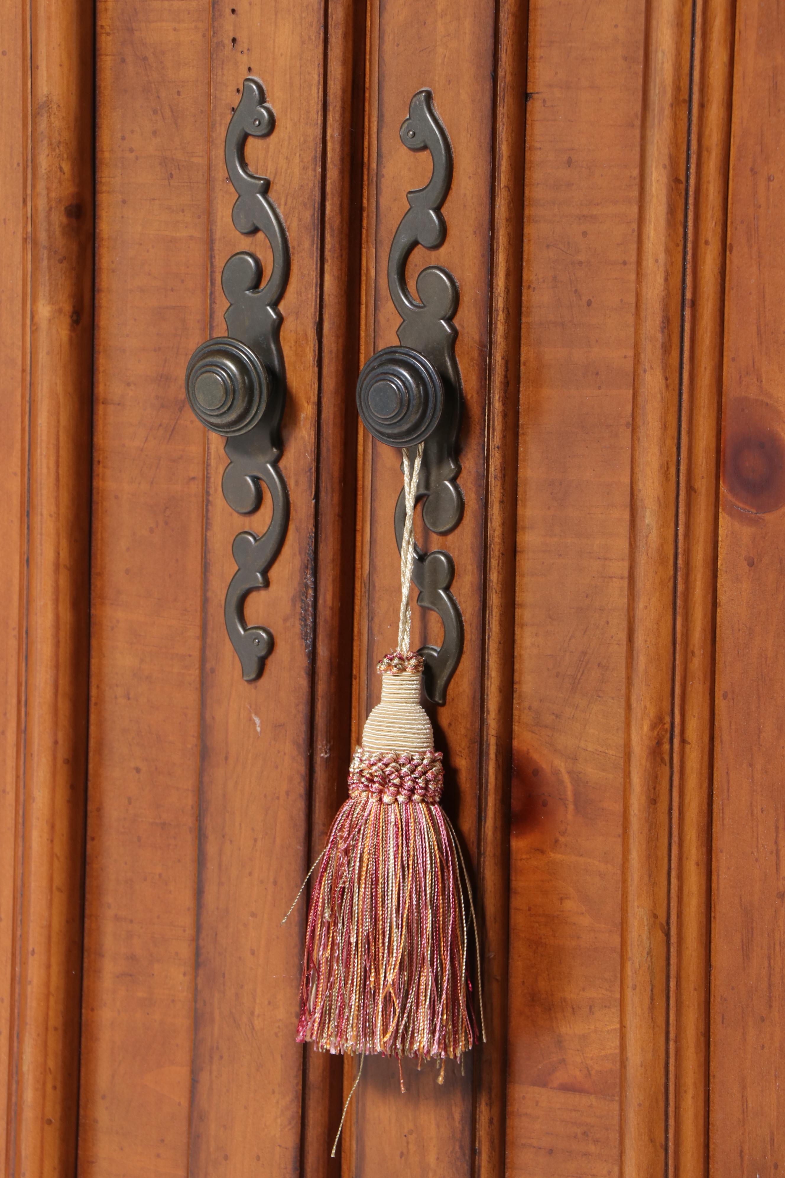 Michael Amini for AICO "Tuscano" Bombé Media Armoire | EBTH