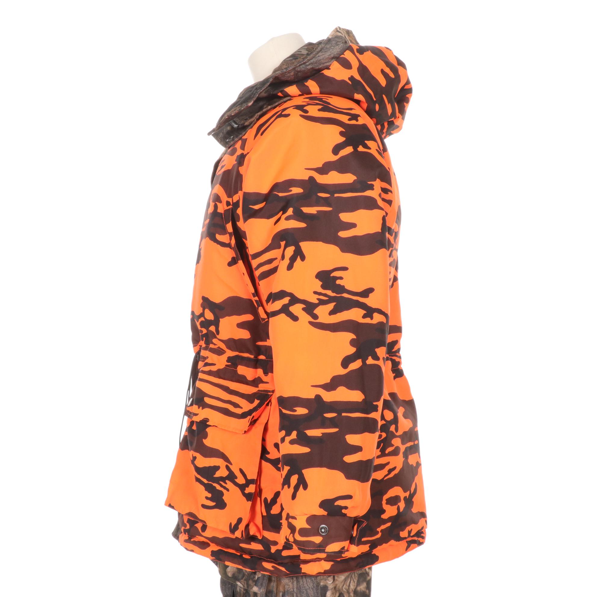 Bushmaster Reversible Hunting Jacket & Overalls Set in Mossy Oak ...