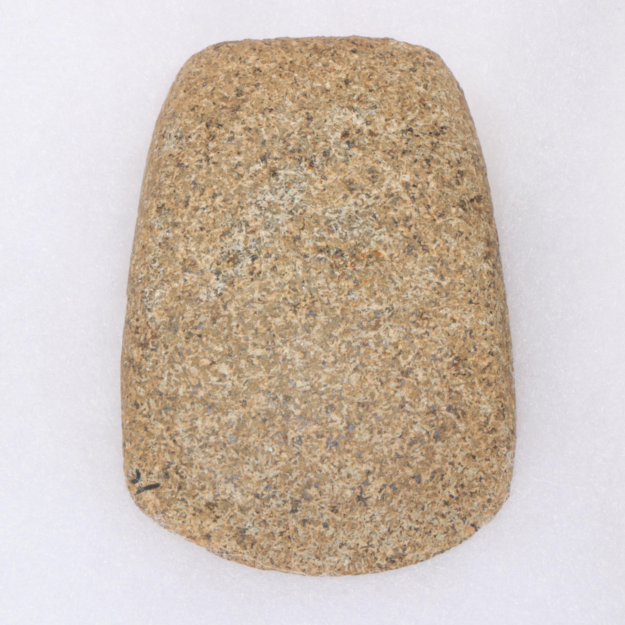 Native American Speckled Granite Axe Head and Celt, Circa 2,500–3,000 ...