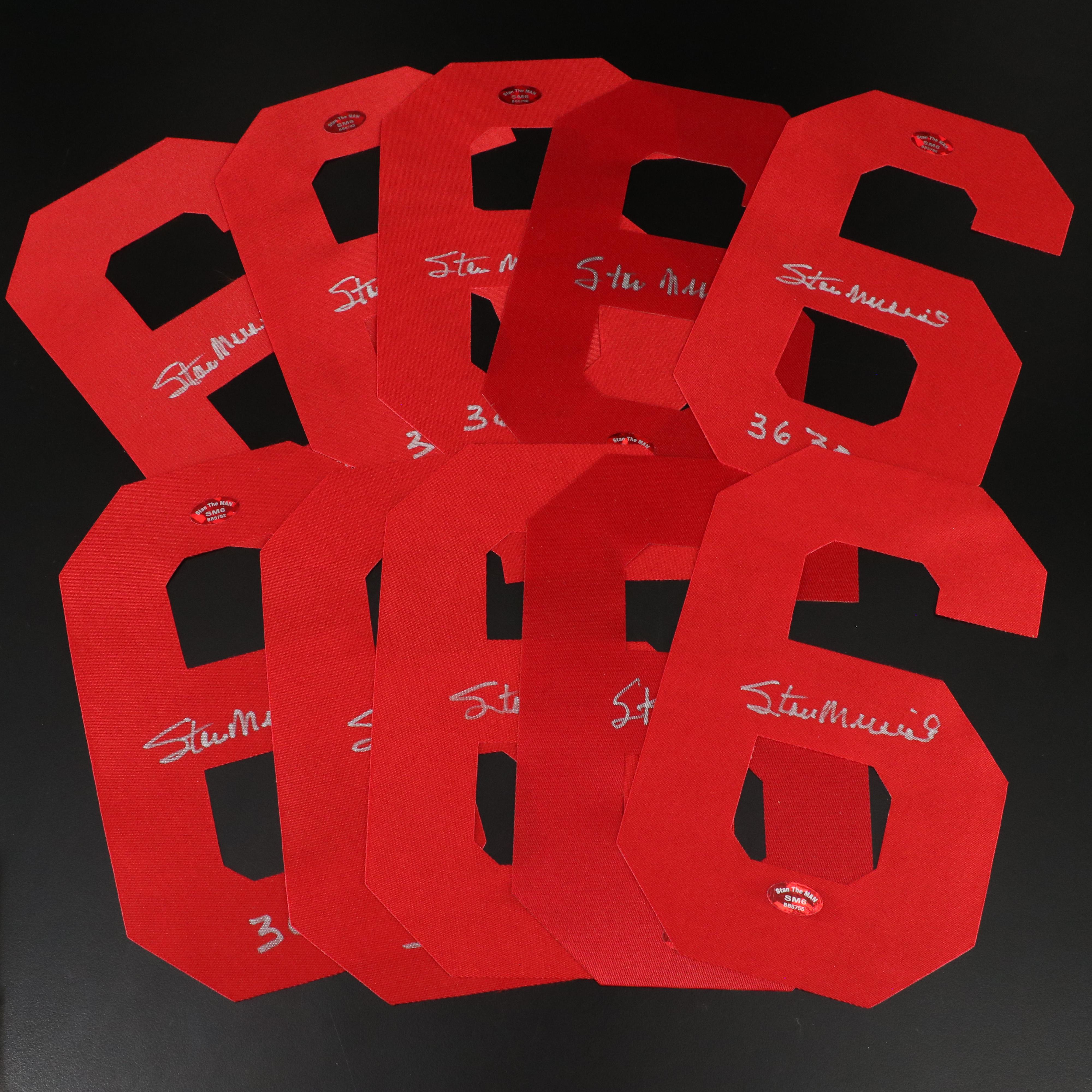 Stan Musial Signed Baseball Jersey Numbers | EBTH