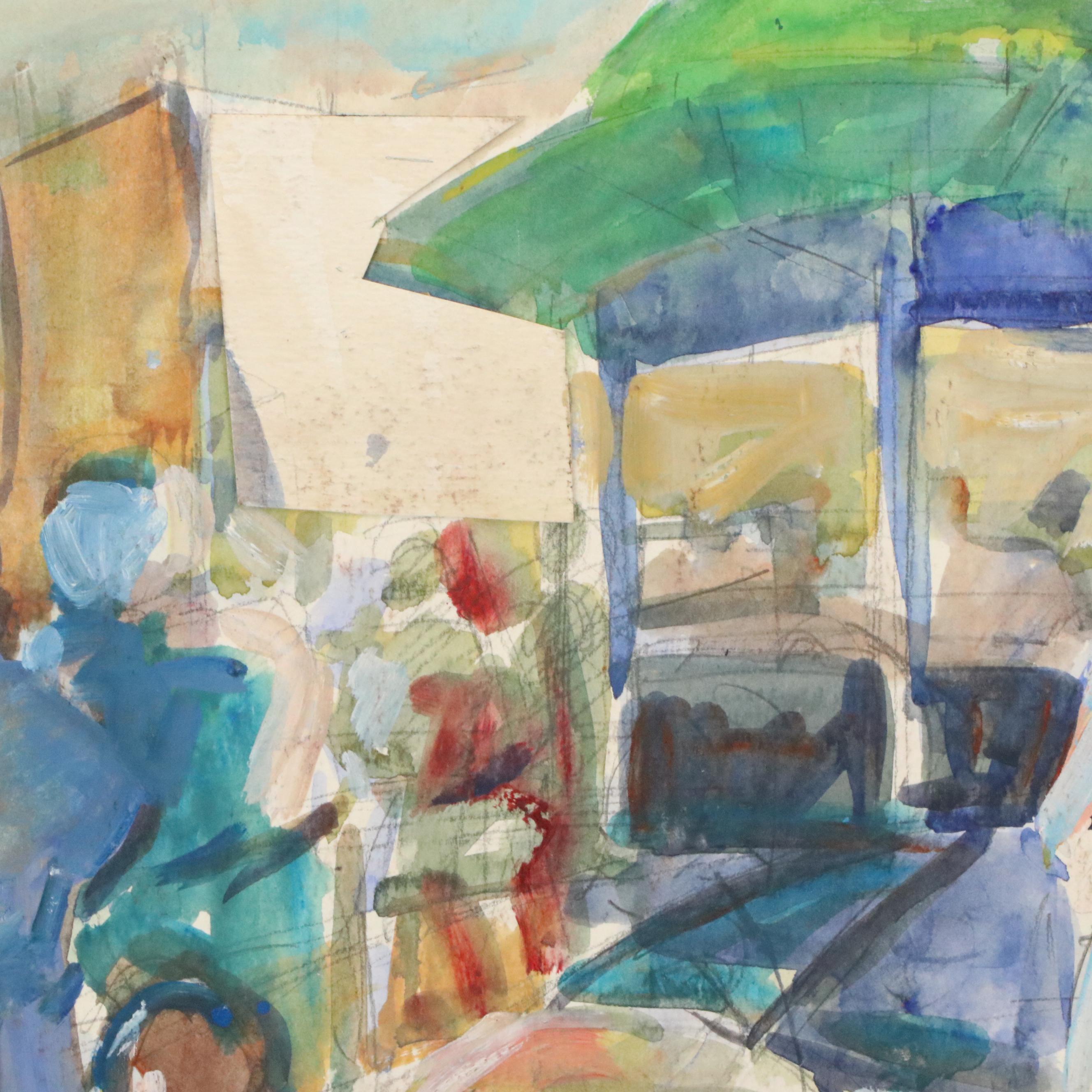 Joseph Gallucci Watercolor Paintings of Street Scenes and More | EBTH
