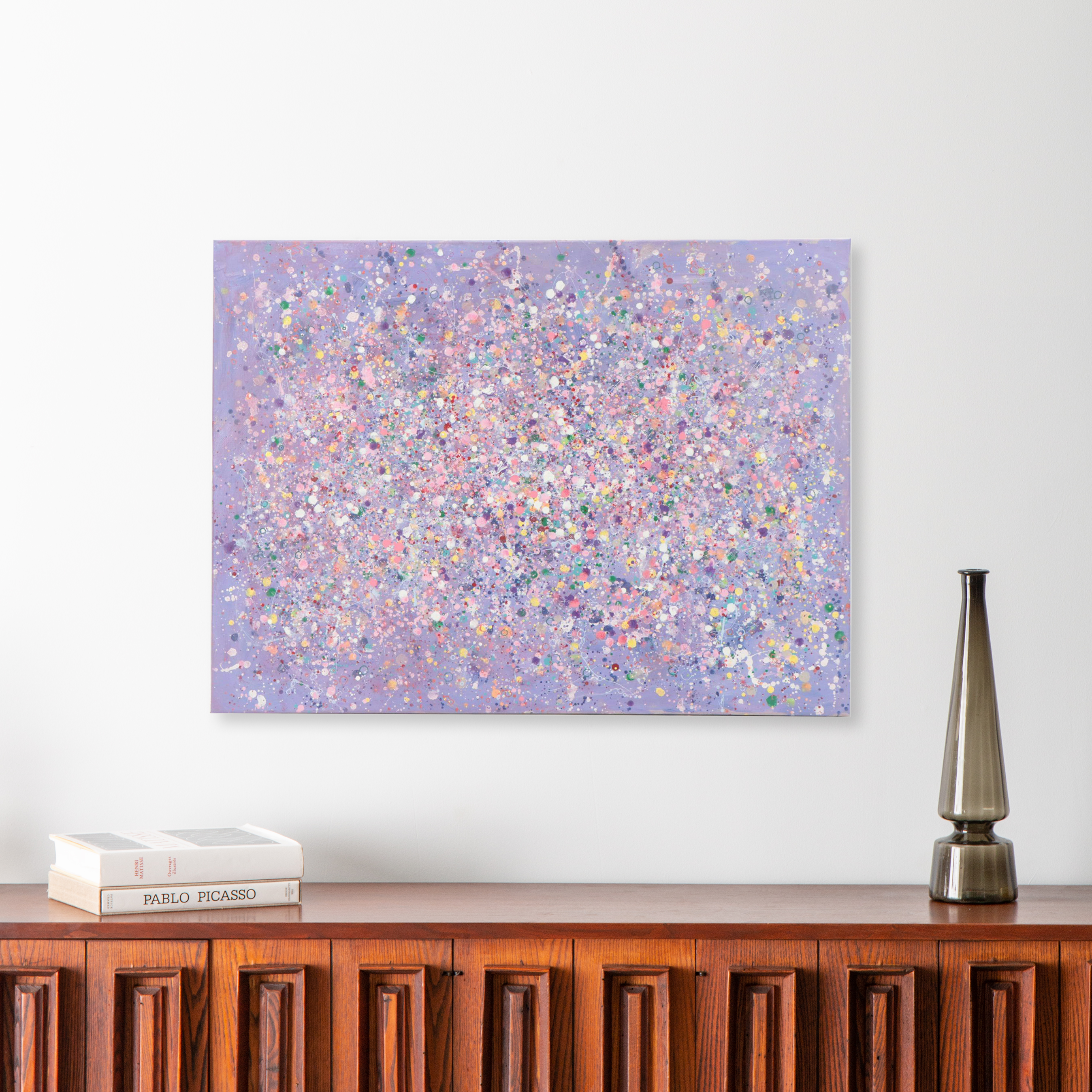 Michael Karr Abstract Expressionistic Acrylic Painting, 2024 | EBTH