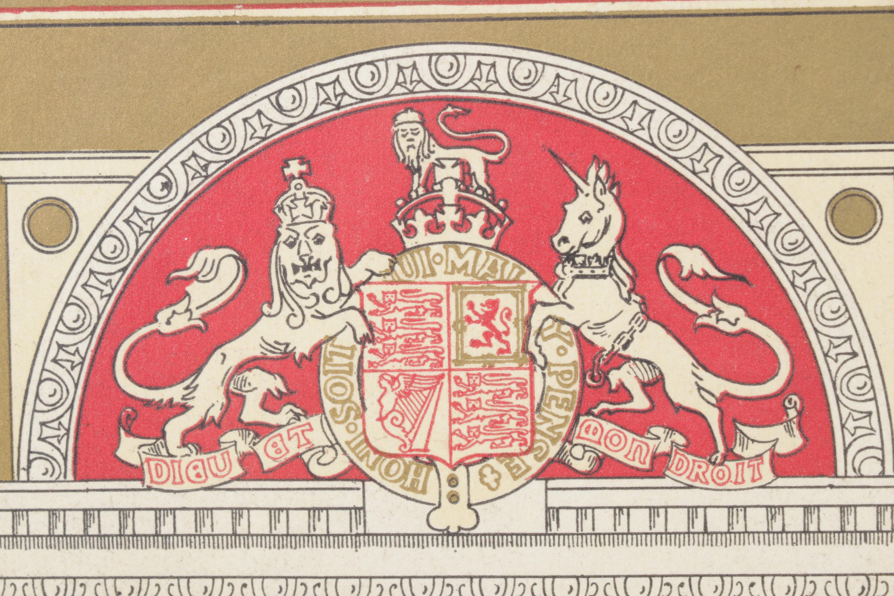 Walter Dunne "Universal Classic Manuscripts" Chromolithograph Title ...