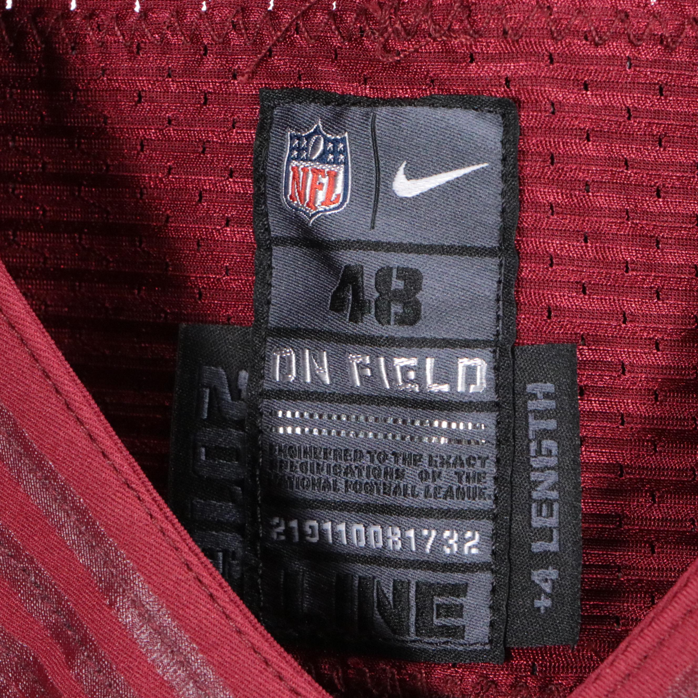 Morgan Moses Signed and Player Issued Washington Redskins Nike Football ...