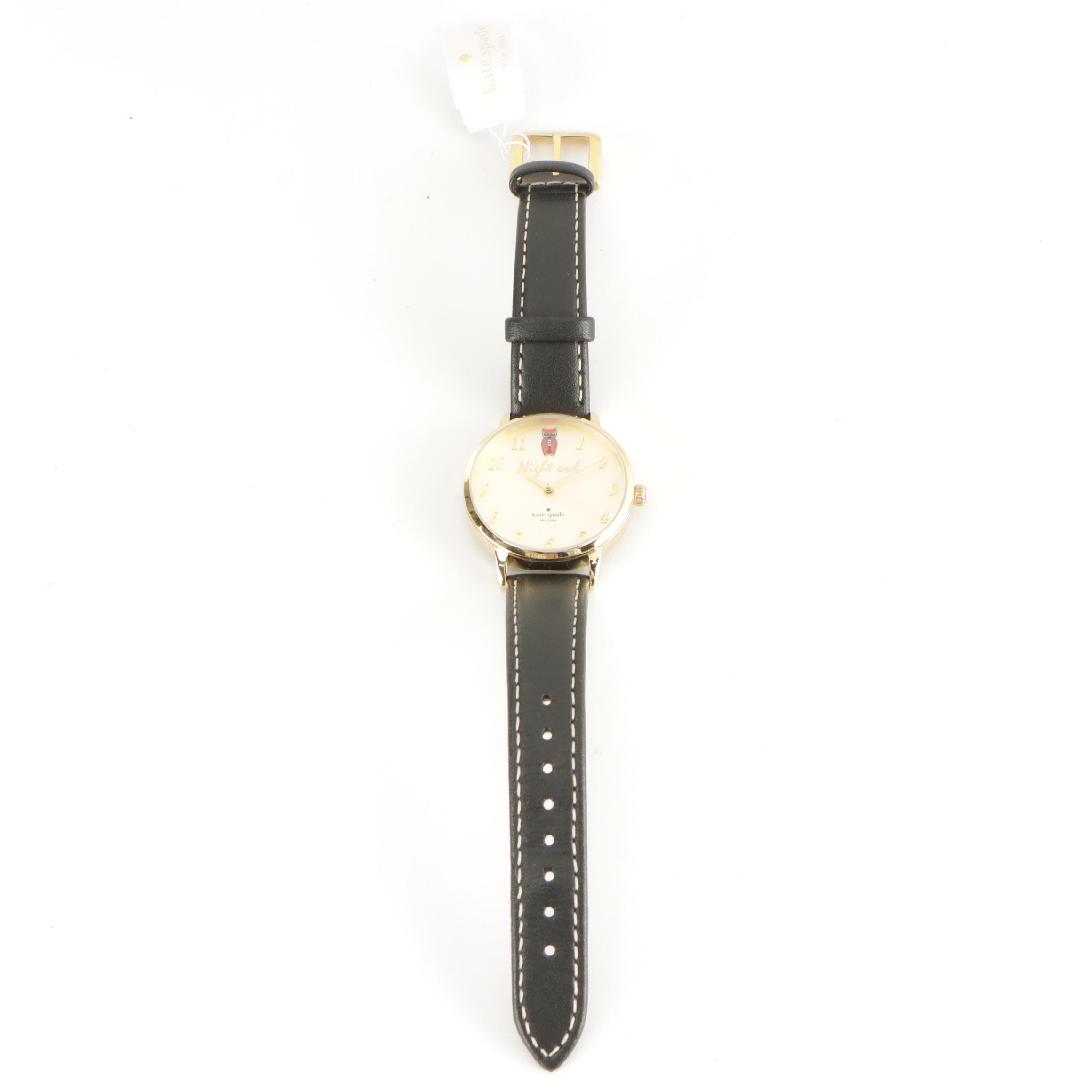 Carlos Sobral Bangle Bracelet and Kate Spade Metro Night Owl Watch | EBTH