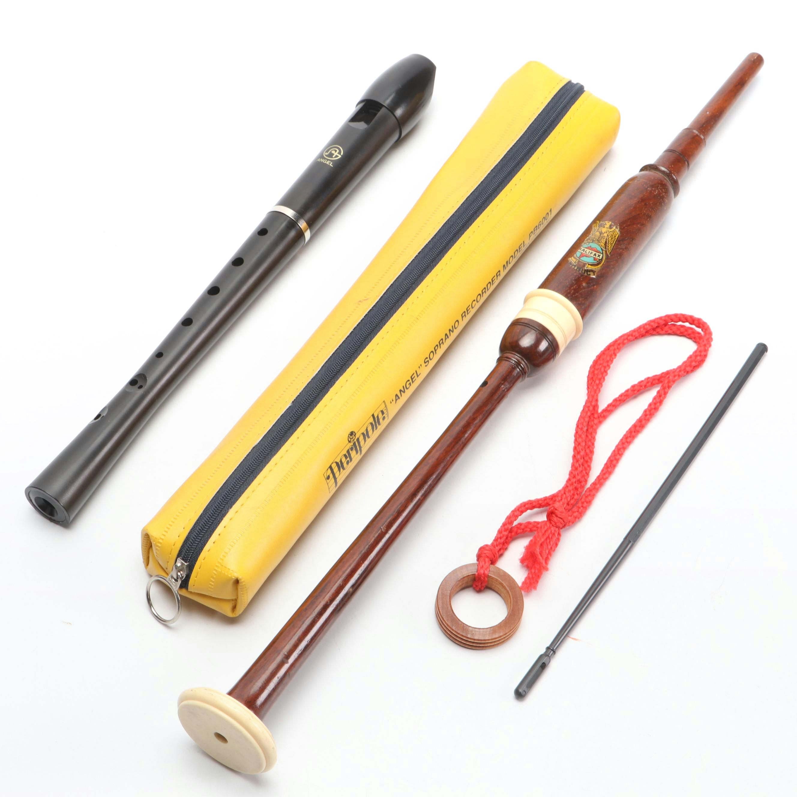 Peripole "Angel" Soprano Recorder with Other Woodwind Instrument | EBTH