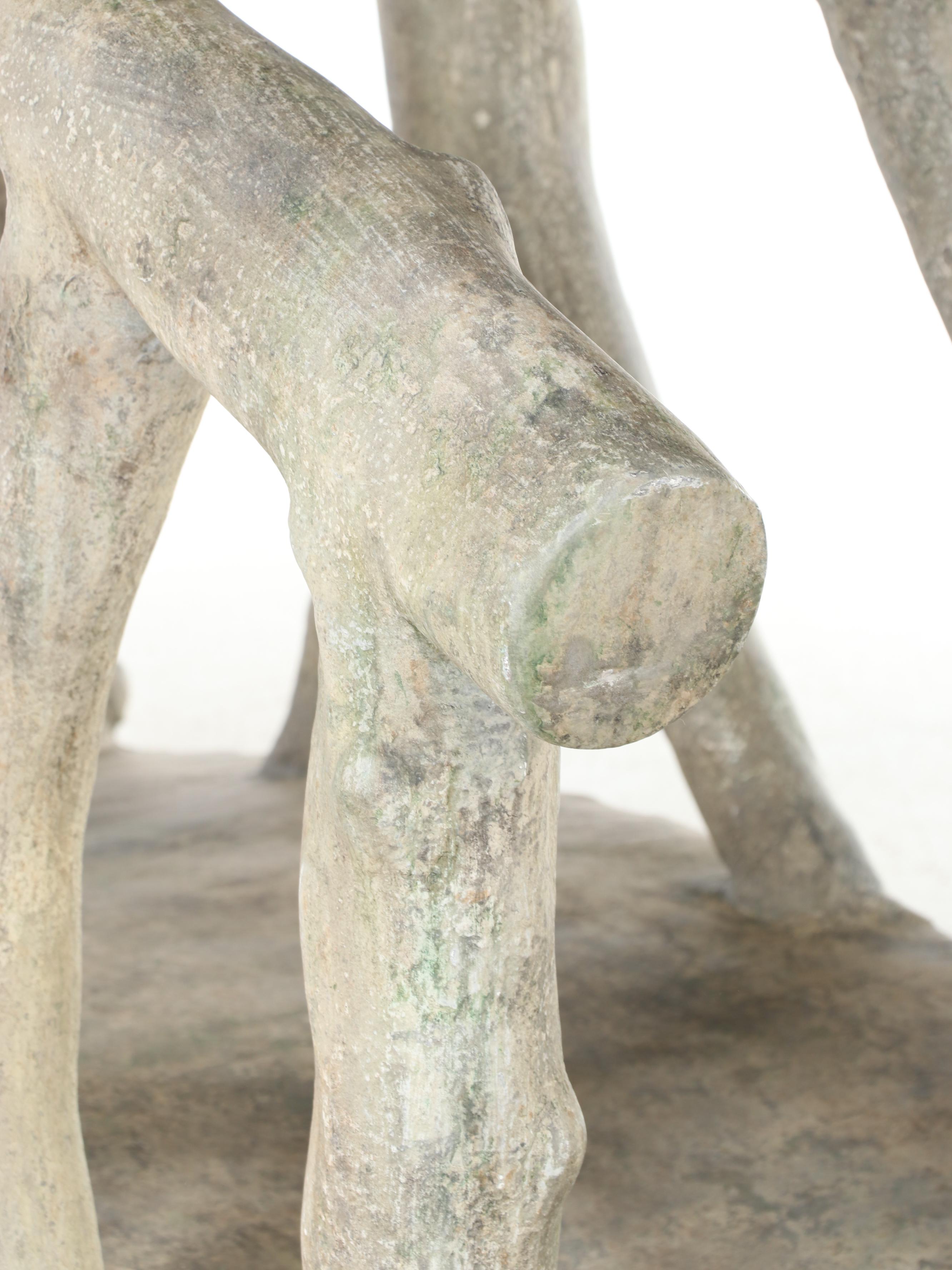 Faux-Bois Composite Branch-Form Garden Bridge | EBTH