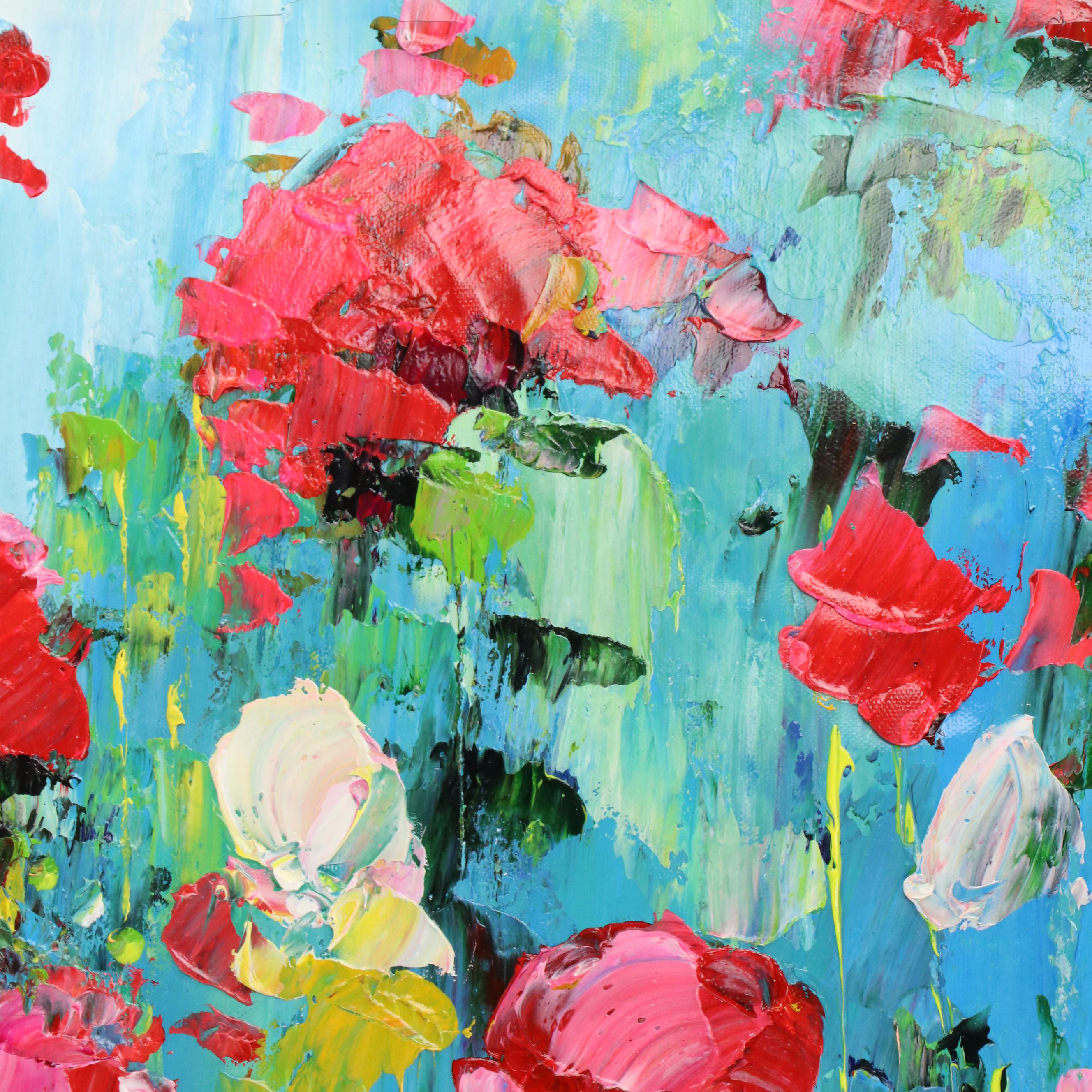 Ping Floral Oil Painting, 21st Century | EBTH