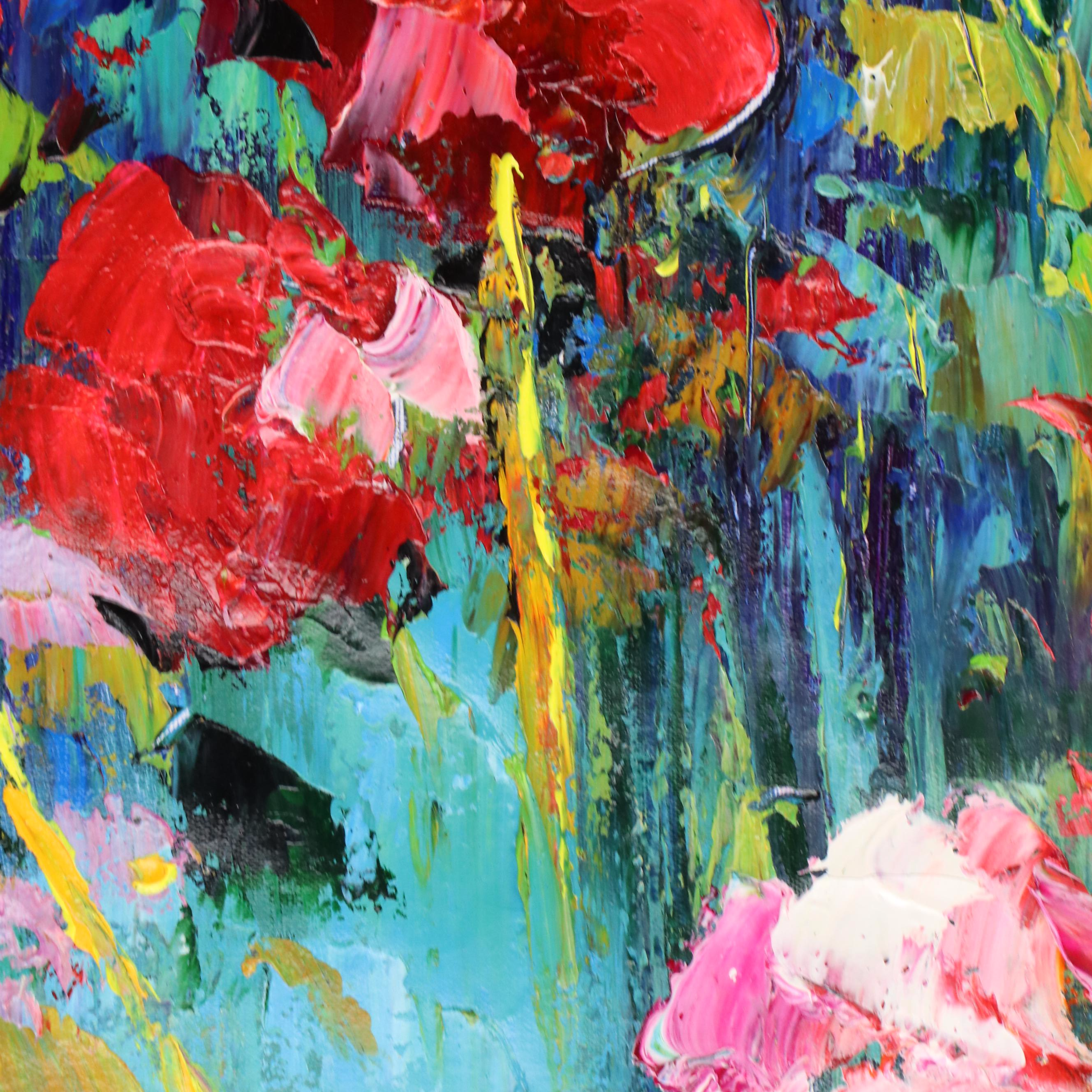 Ping Floral Oil Painting, 21st Century | EBTH