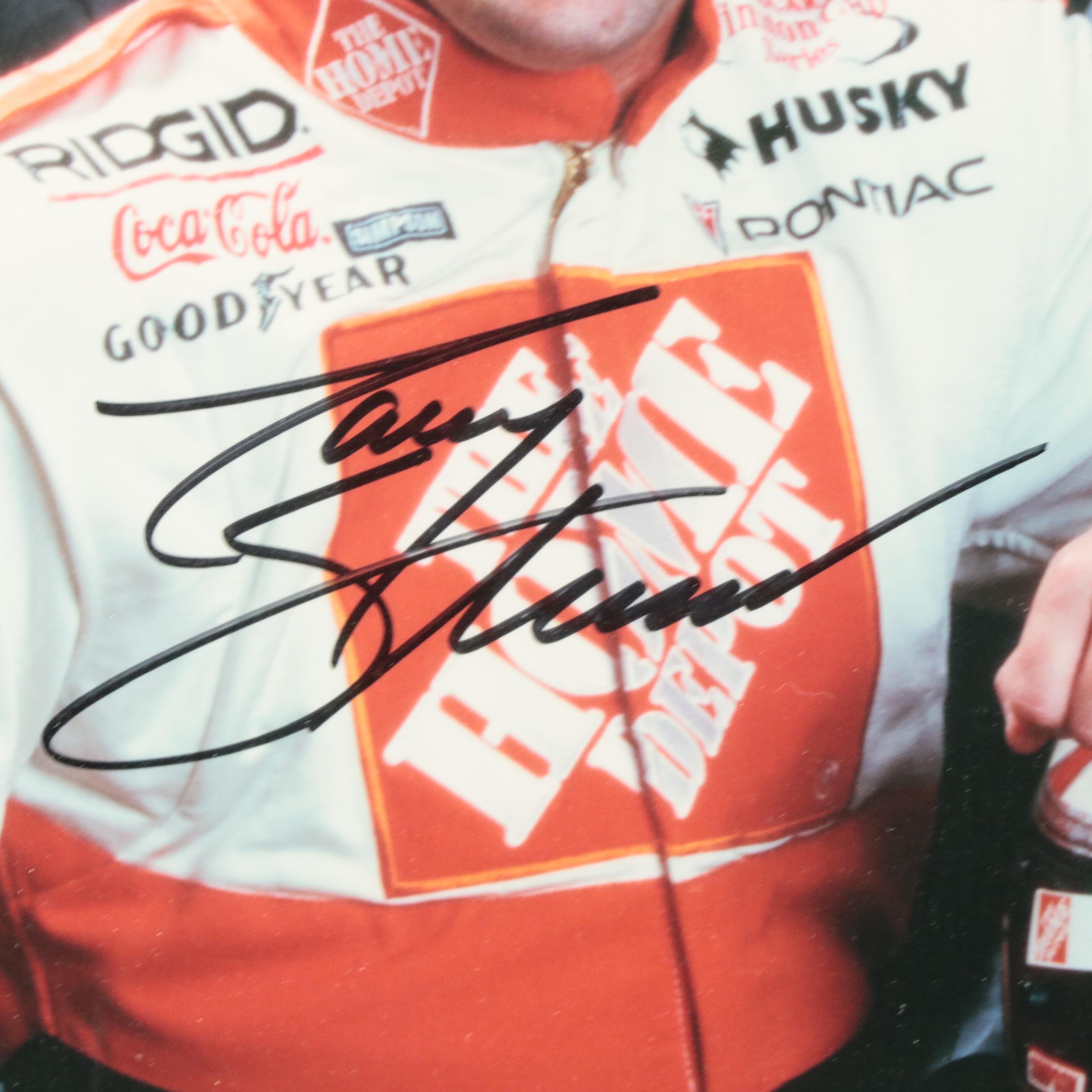 Dale Earnhardt and Other Collectible Racing Cards with Tony Stewart ...