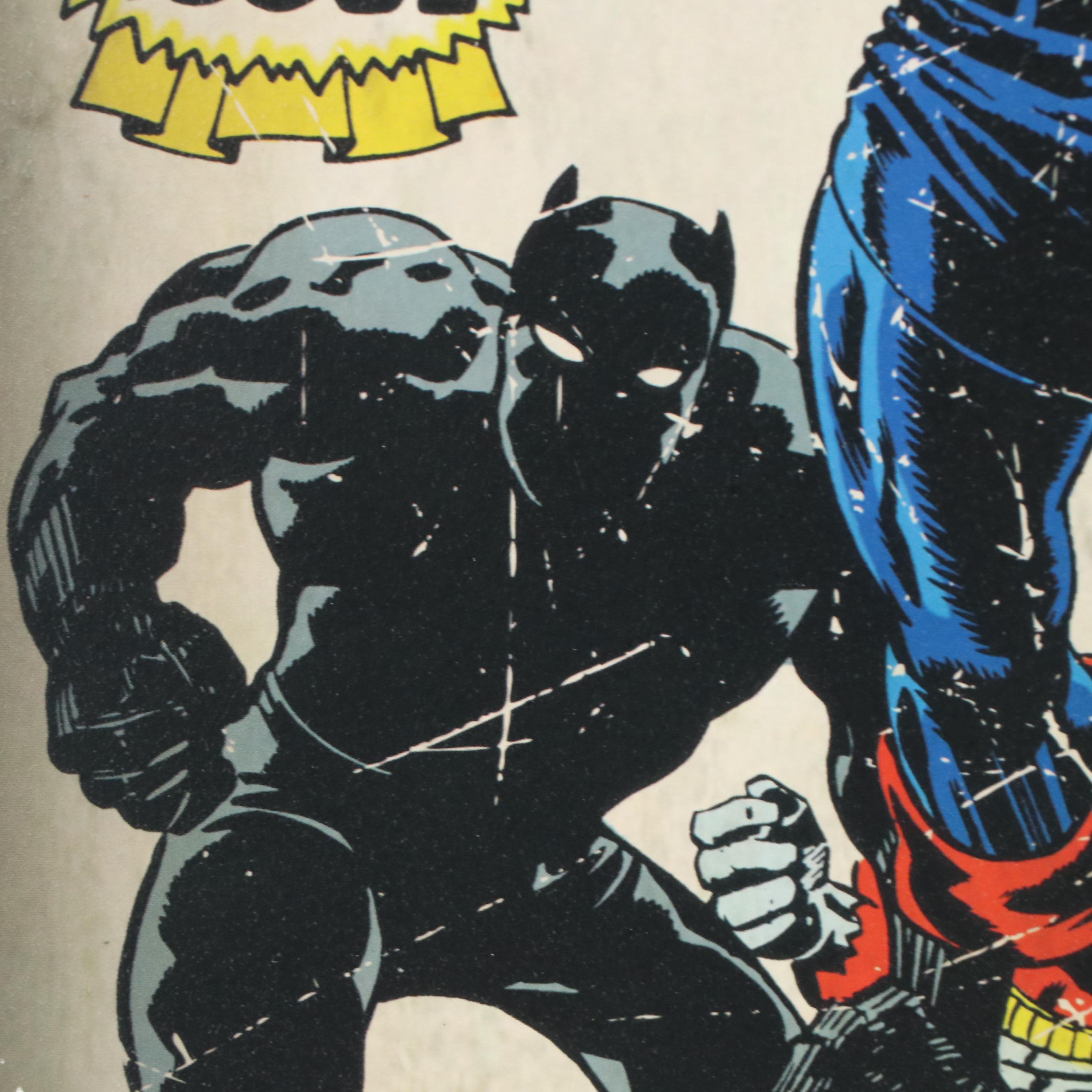 "Captain America" Offset Lithograph Reproduction Comic Book Cover | EBTH