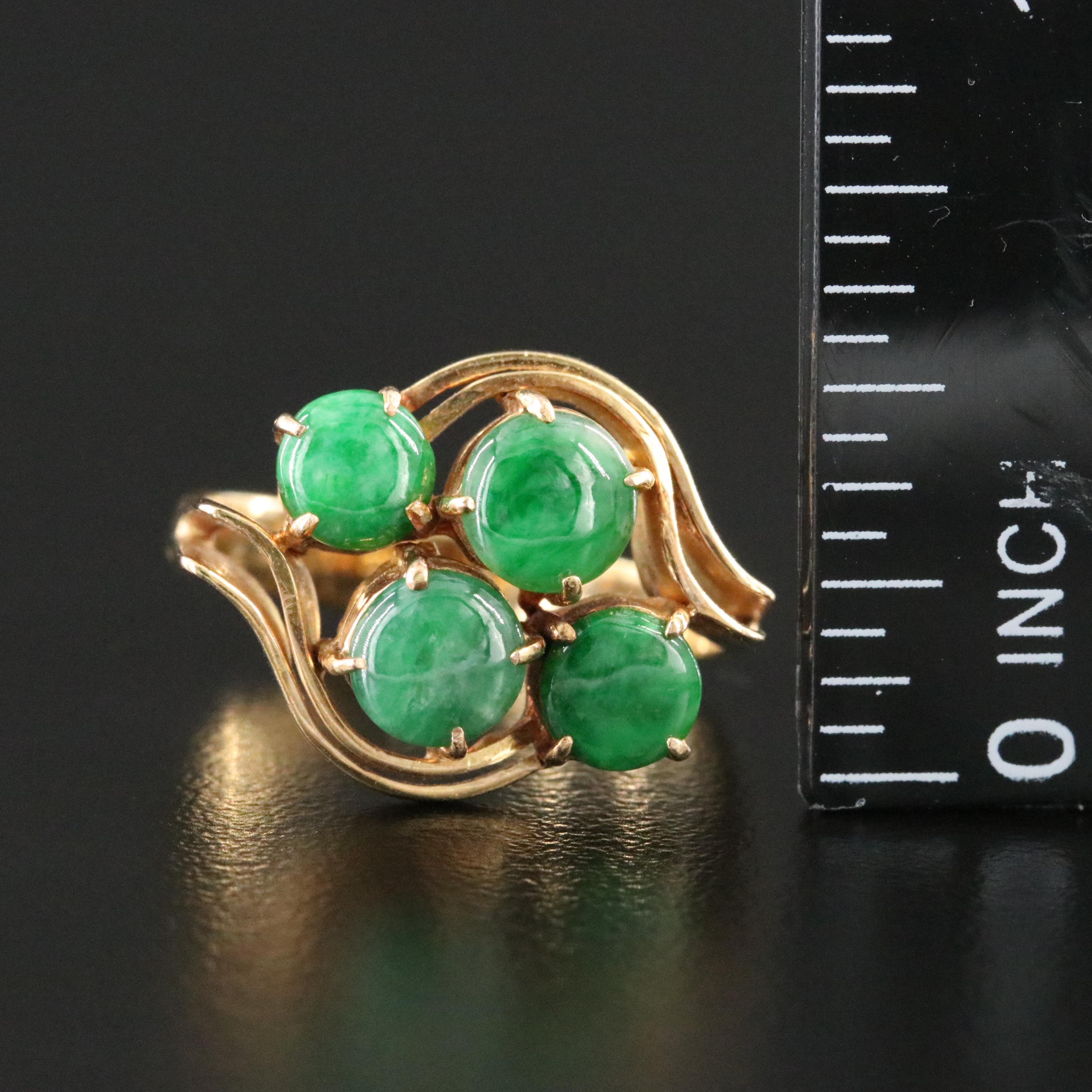 14K Jadeite Ring | EBTH