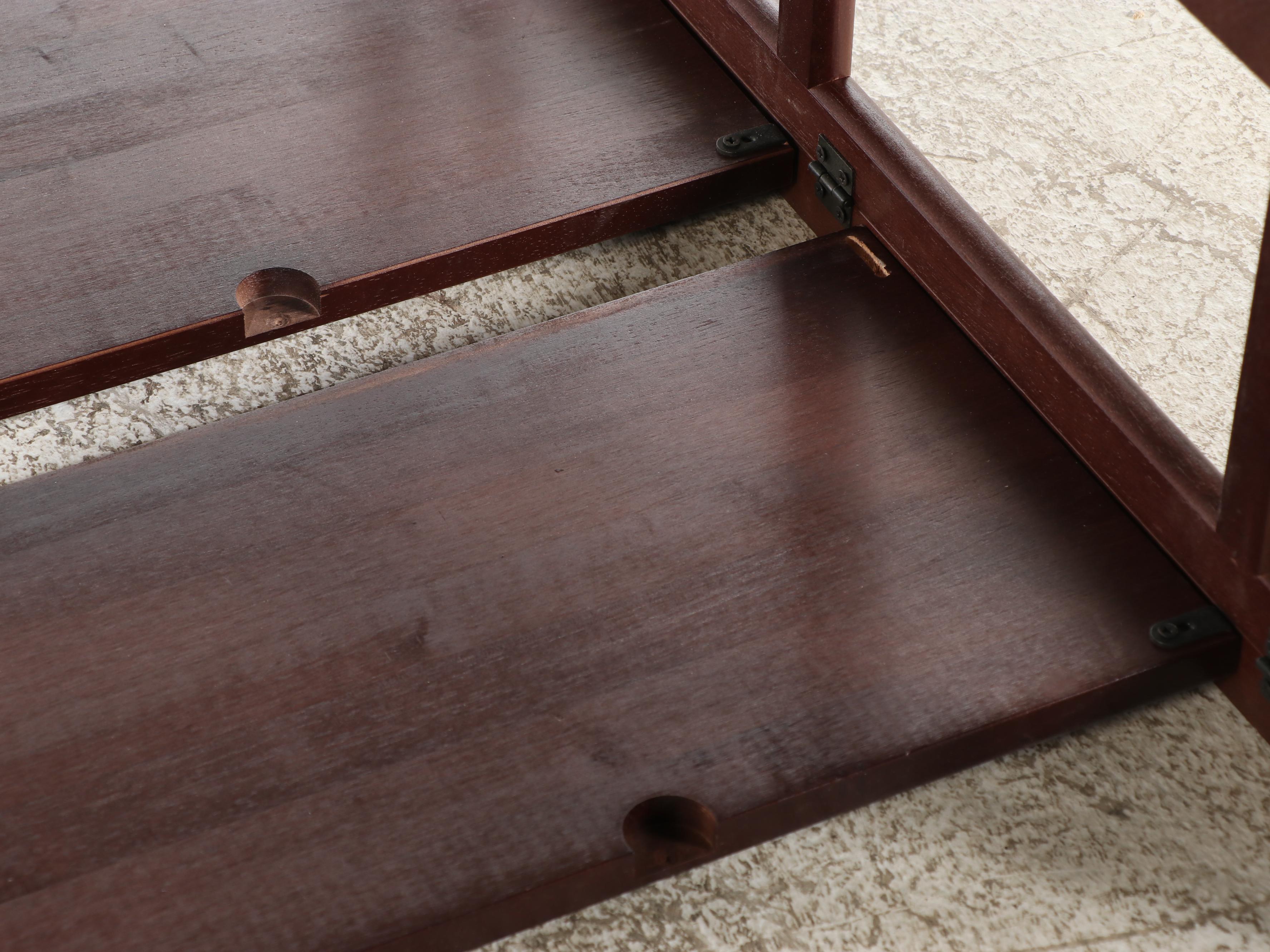 Five-Piece The Container Store Folding and Stackable Modular Bookcases ...