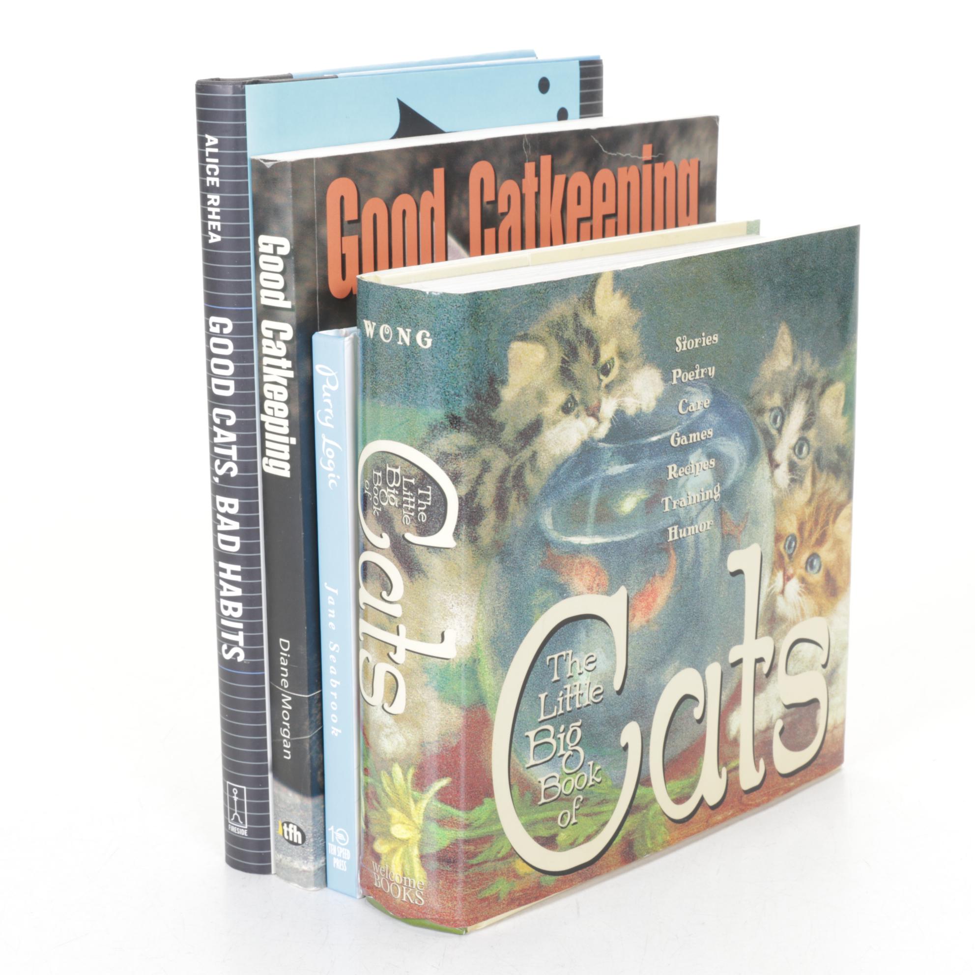 "The Little Big Book of Cats" First Edition in Set of Cat Guidebooks ...