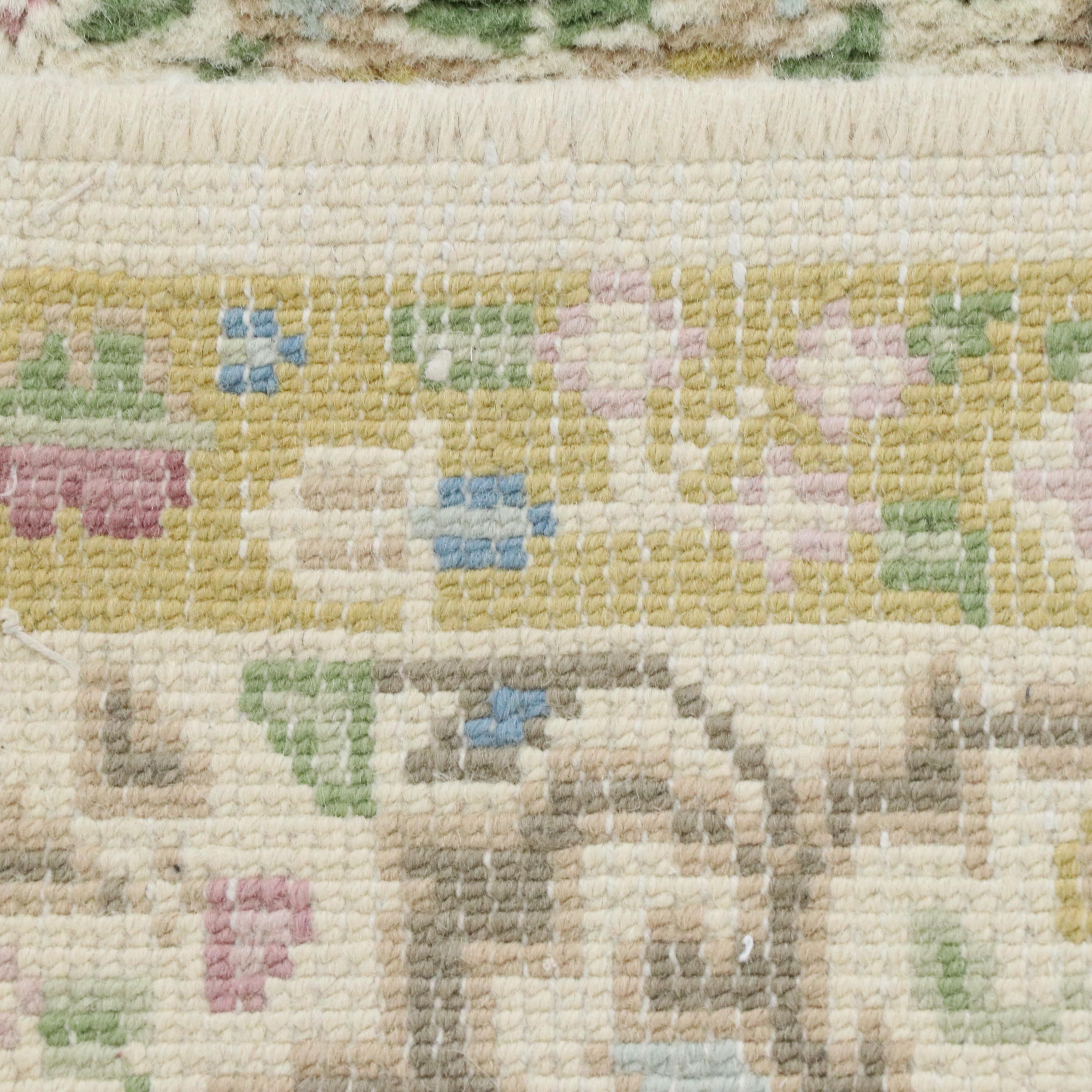 6' x 9'1 Hand-Knotted Persian Kerman Area Rug | EBTH