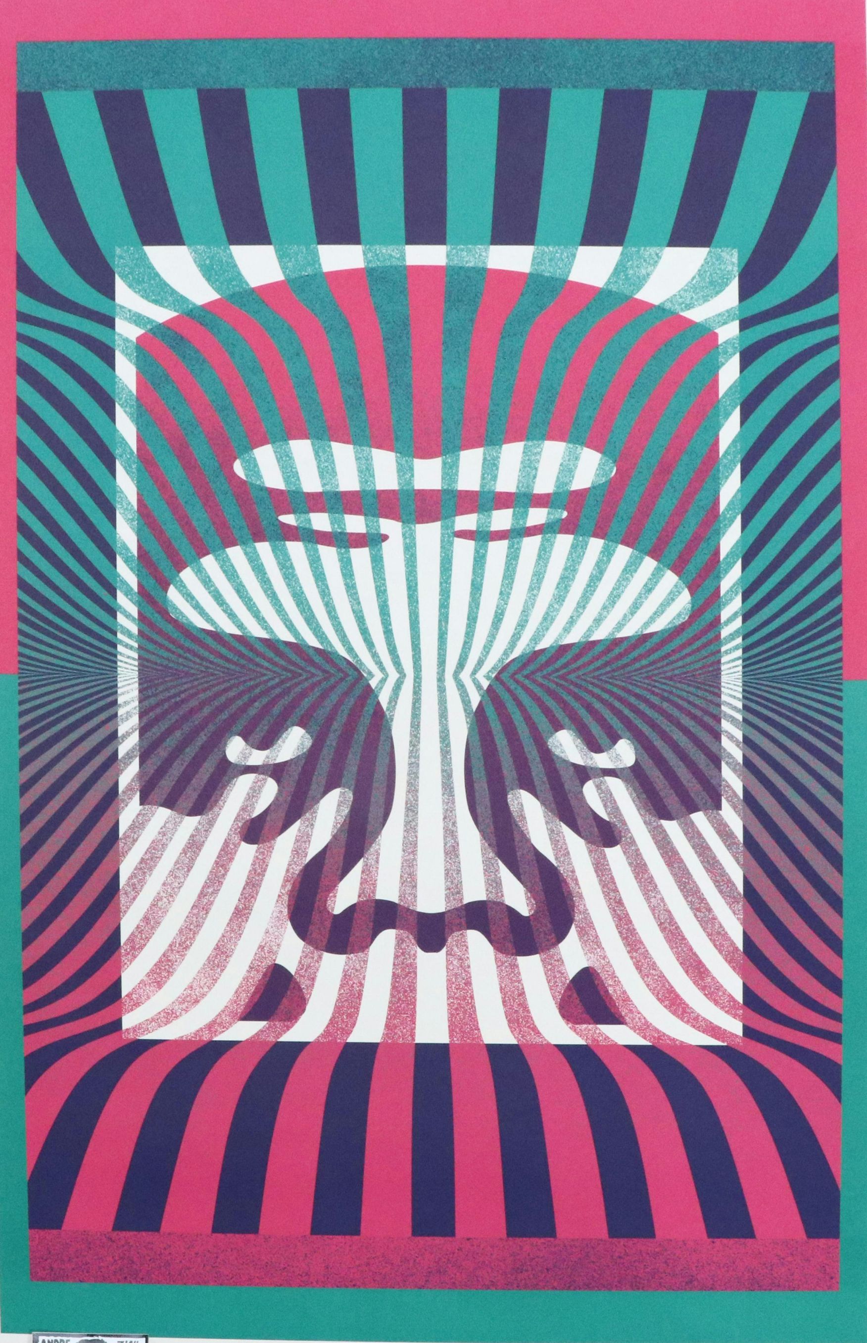 Shepard Fairey Serigraph "Op Art Icon," 2024 | EBTH