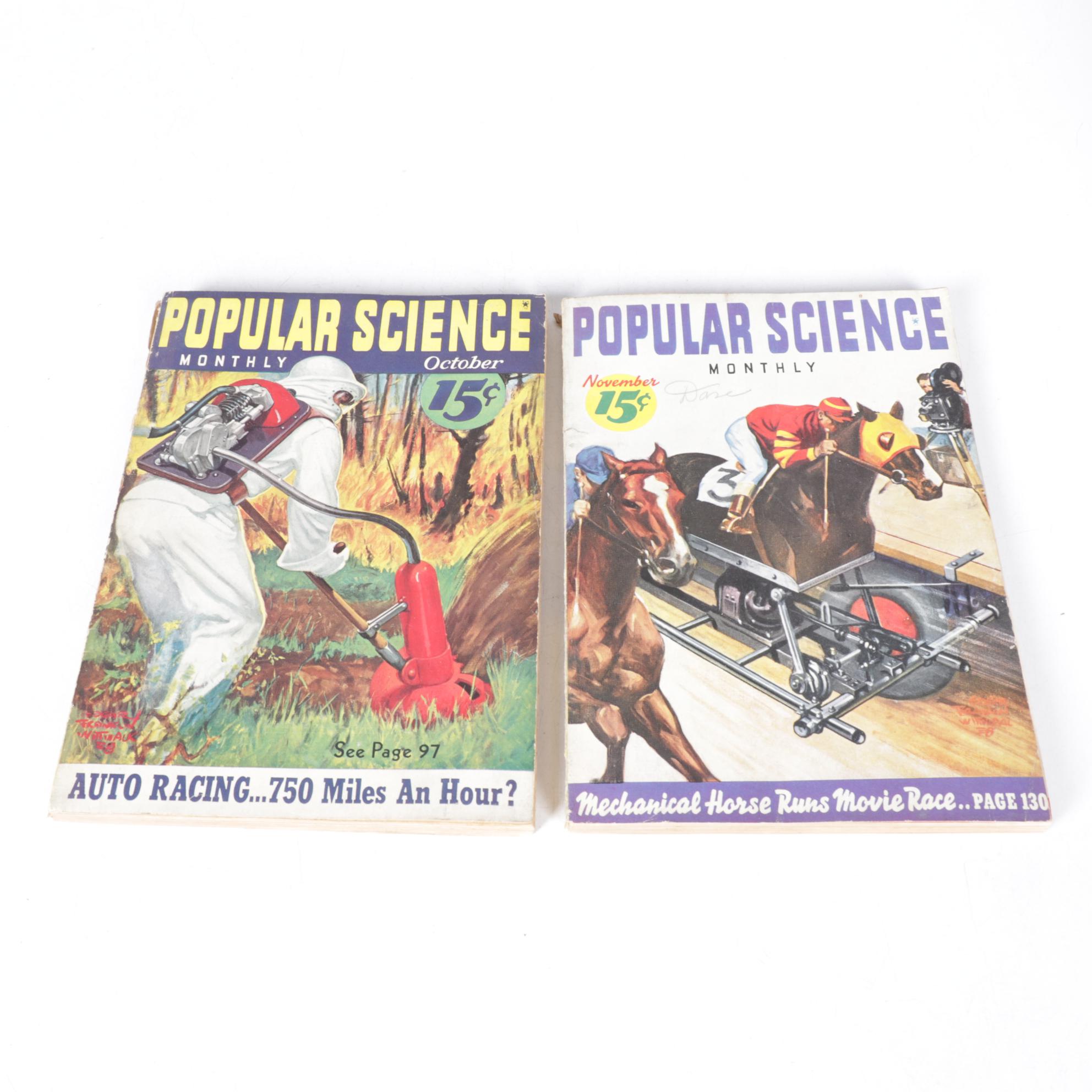 Popular Science Magazines, Late 1930s Set of Issues | EBTH