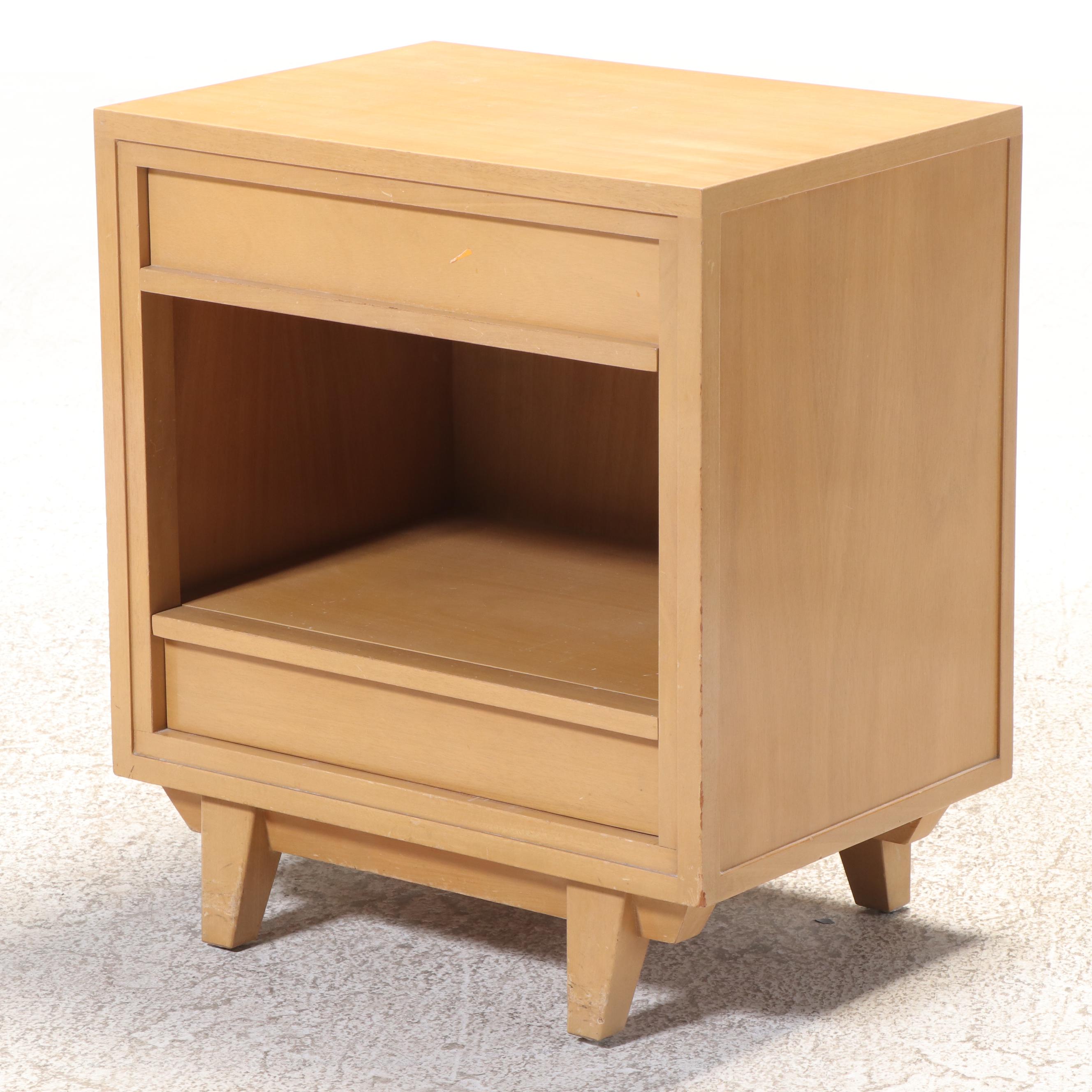 Pair of RWay Furniture Co. Mid Century Modern Bleached Mahogany ...