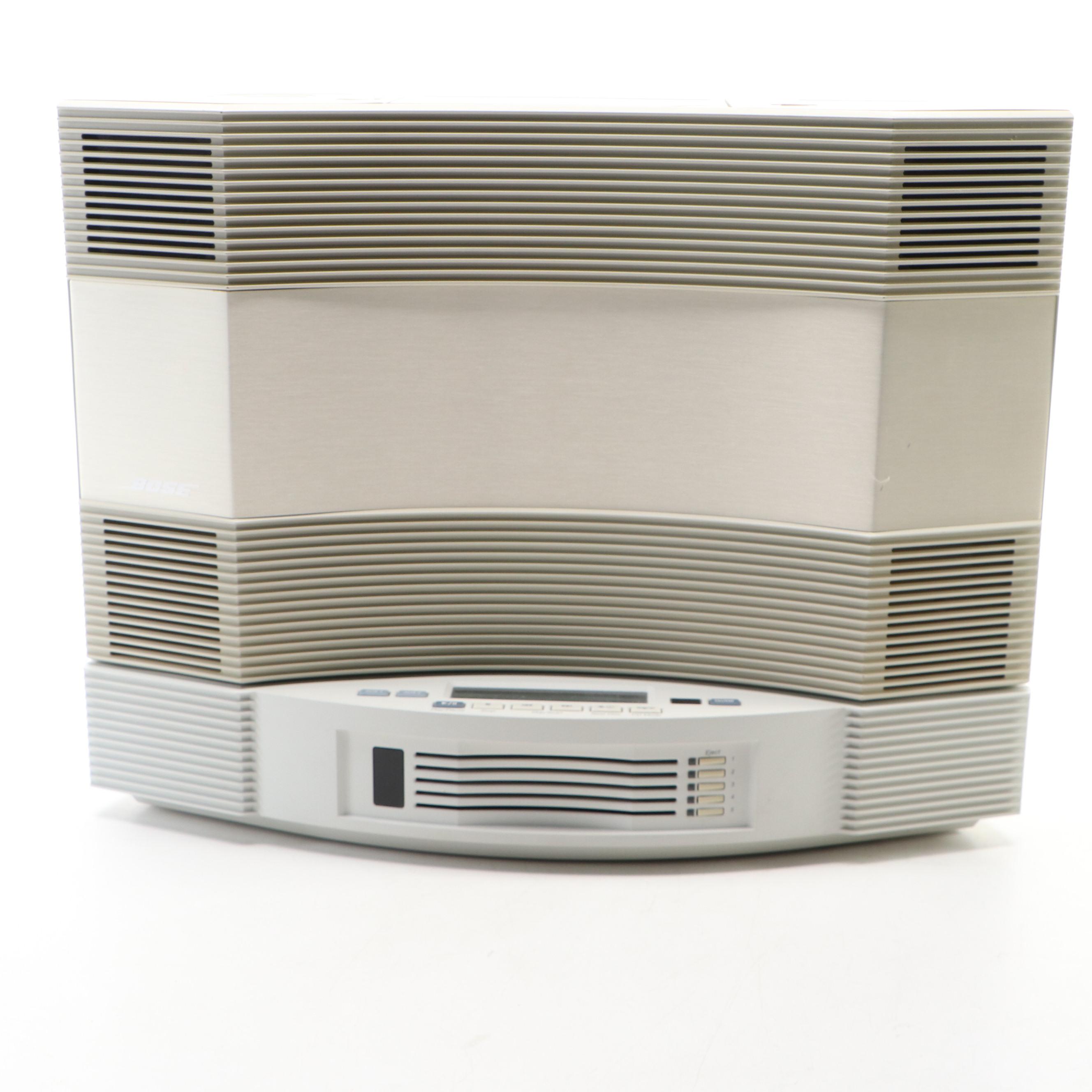 Bose "Wave" Radio III and "Acoustic Wave" Disc-Changer and Music System ...