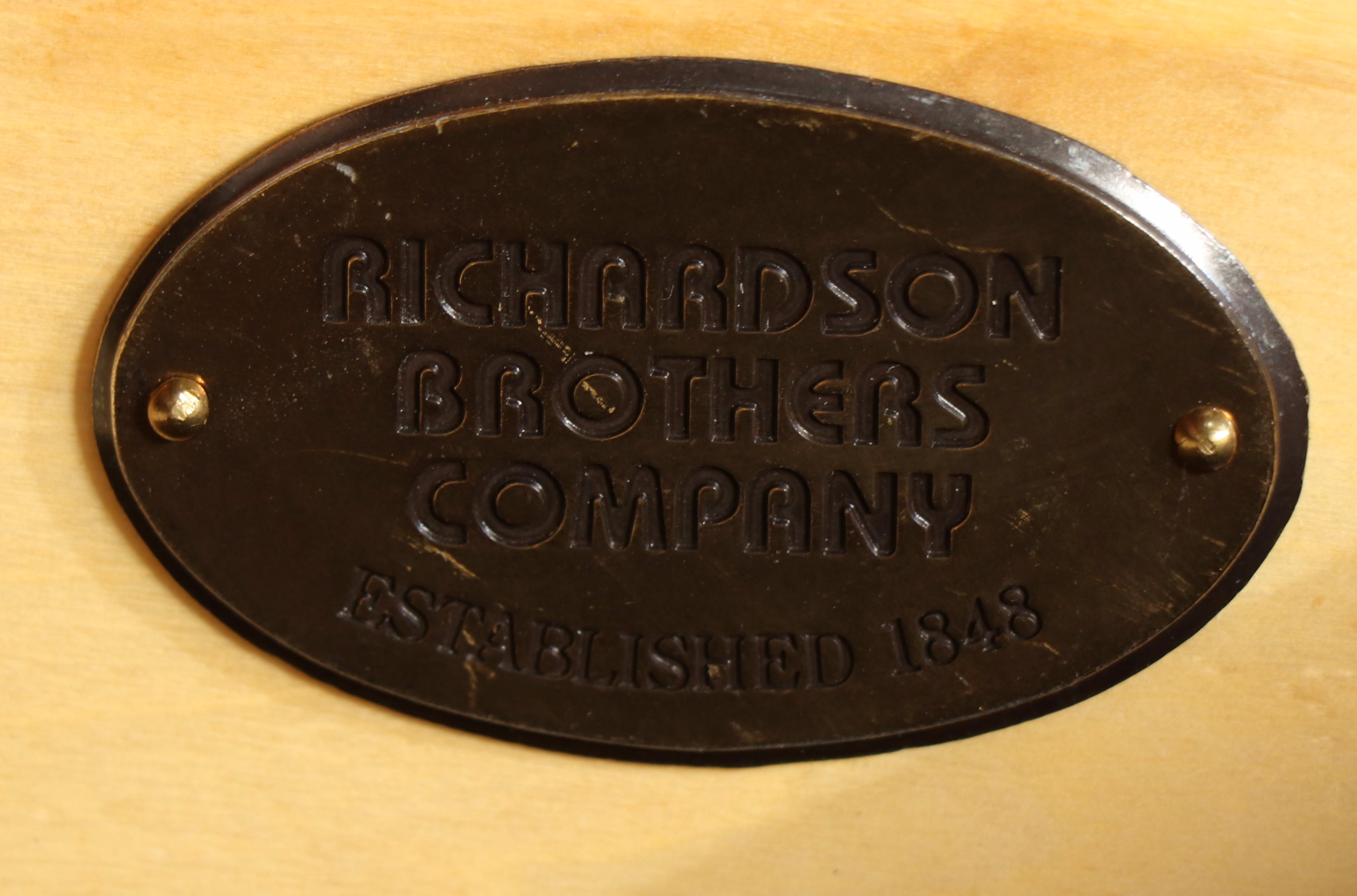 Richardson Brothers Company Georgian Style Breakfront China Cabinet | EBTH