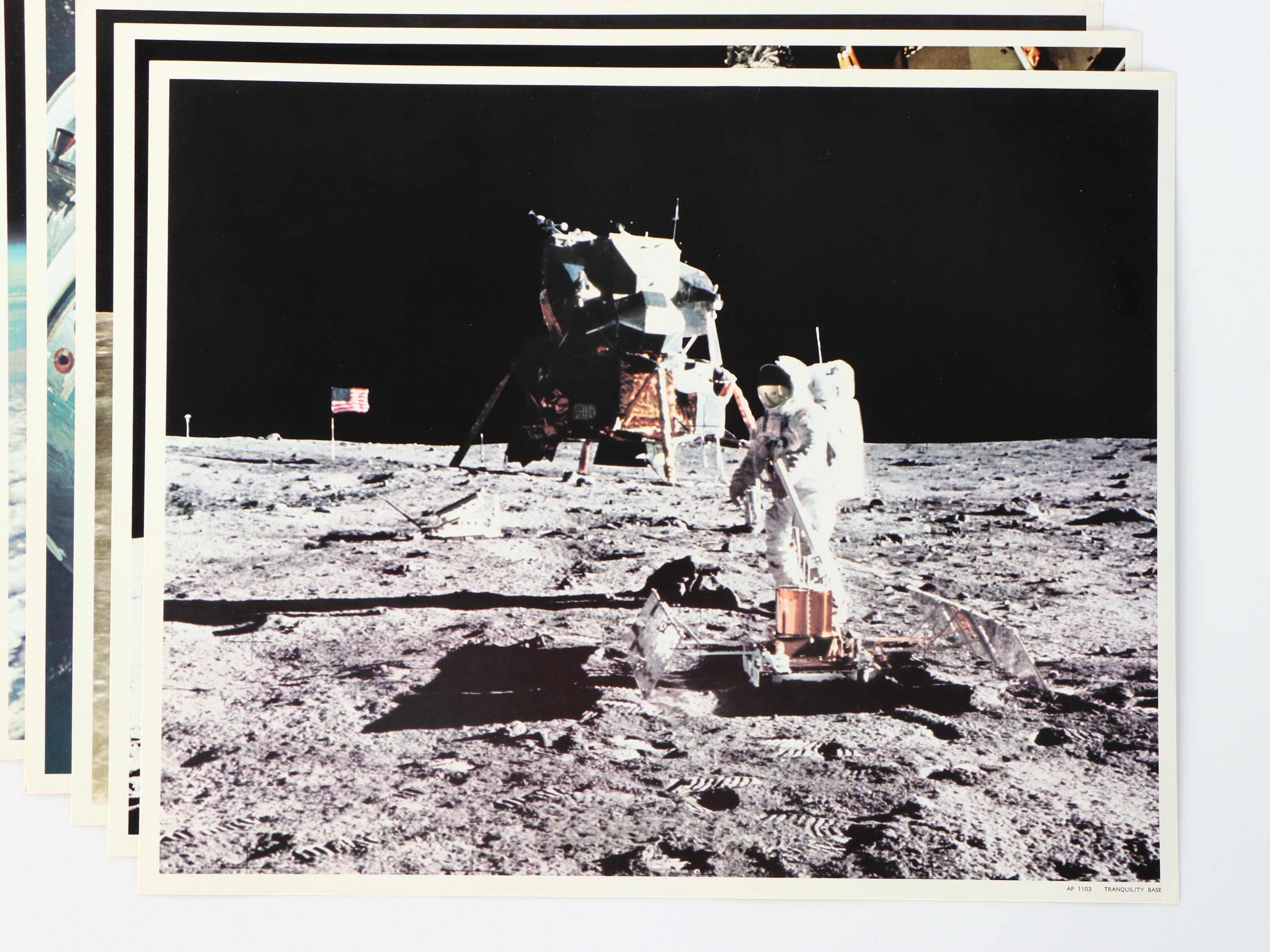 Offset Lithographs of NASA Apollo Missions | EBTH