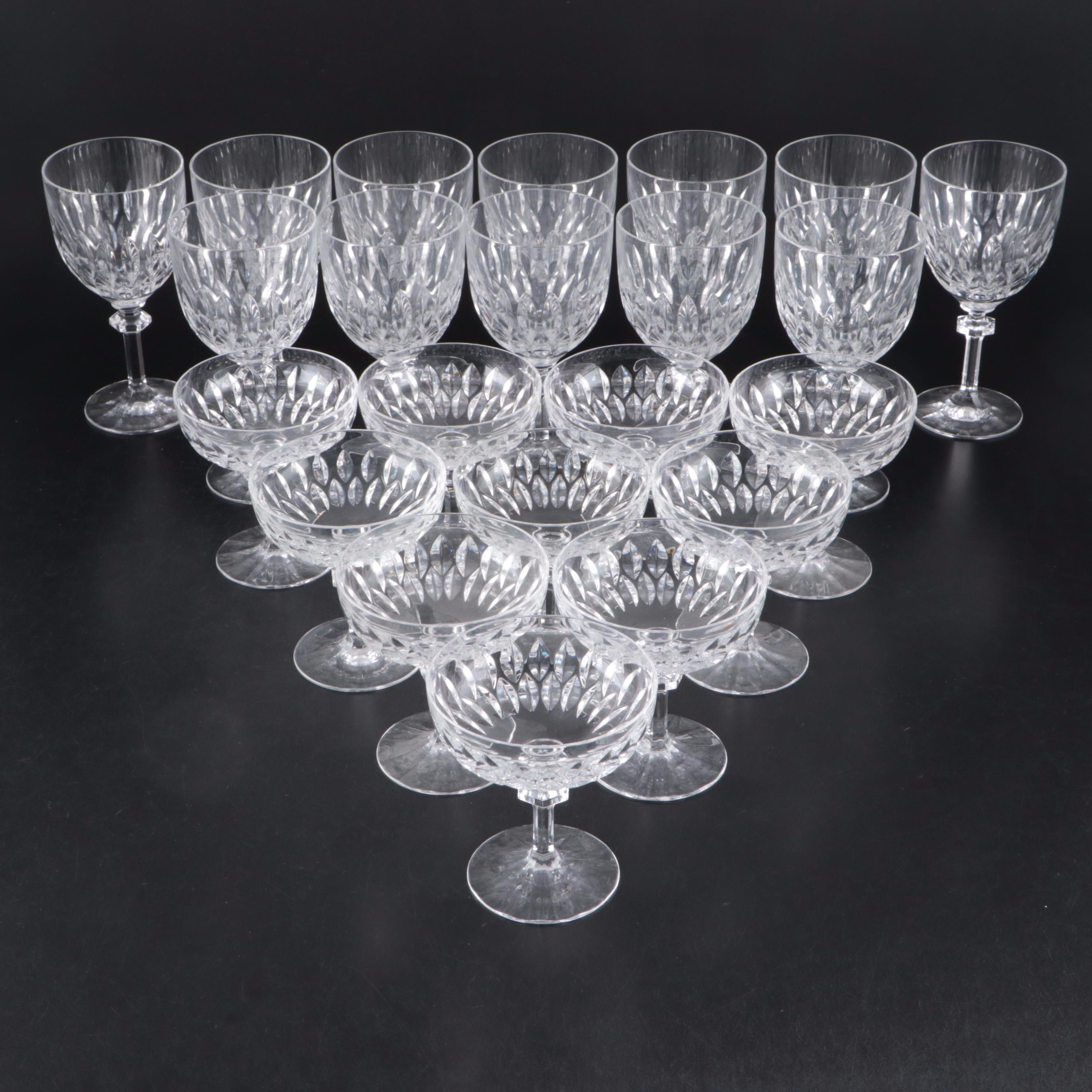 Gorham "Althea" Cut Crystal Stemware, 1982–1988 | EBTH