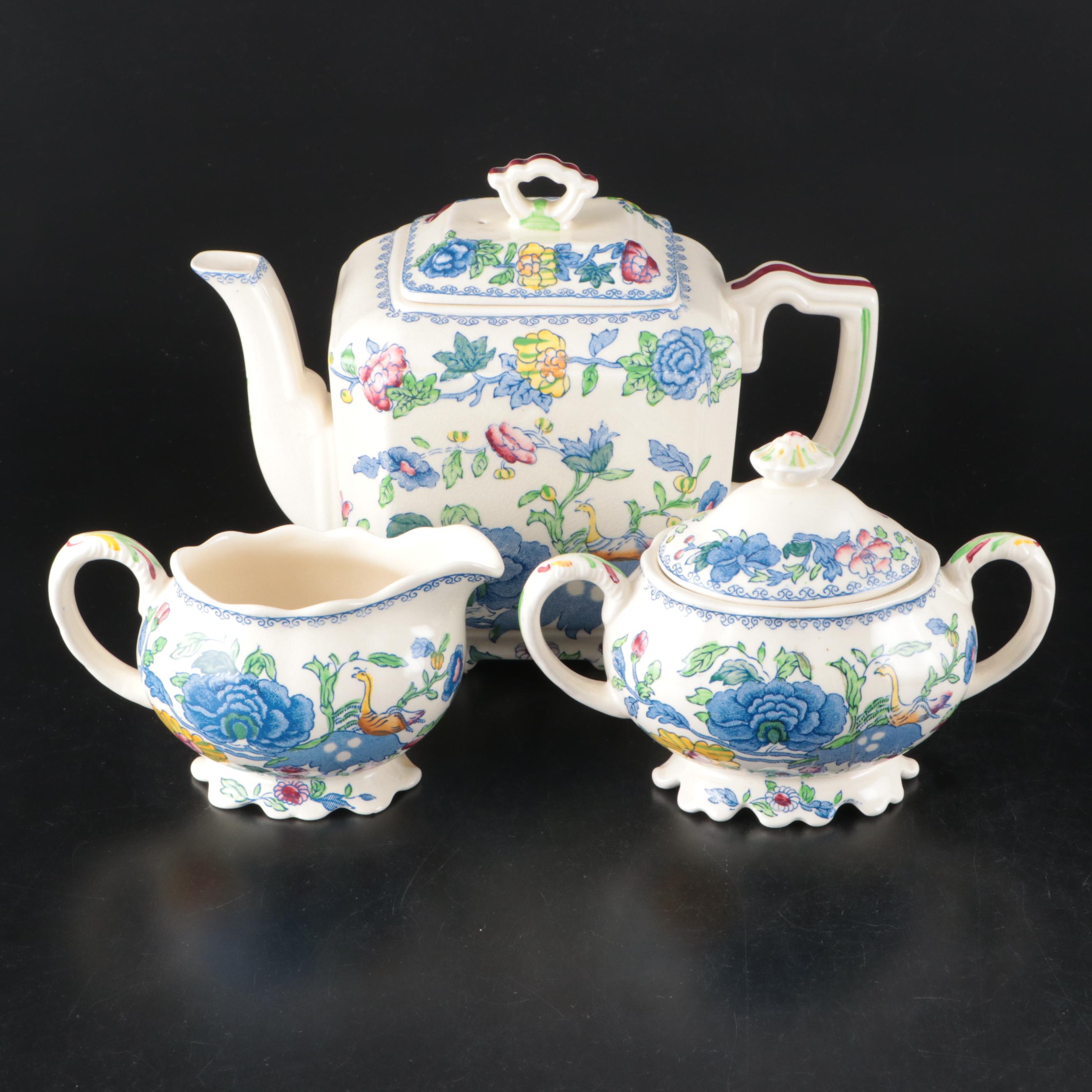 Mason's English Ironstone "Regency Plantation Colonial" Tea Set | EBTH