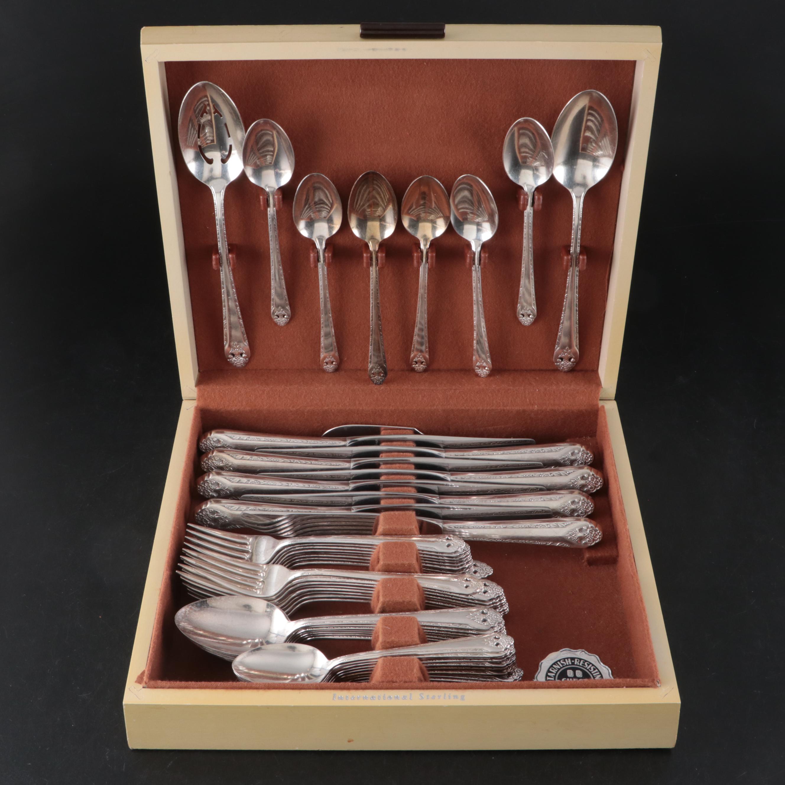 Holmes and Edward "Lovely Lady" Flatware with Storage Box | EBTH