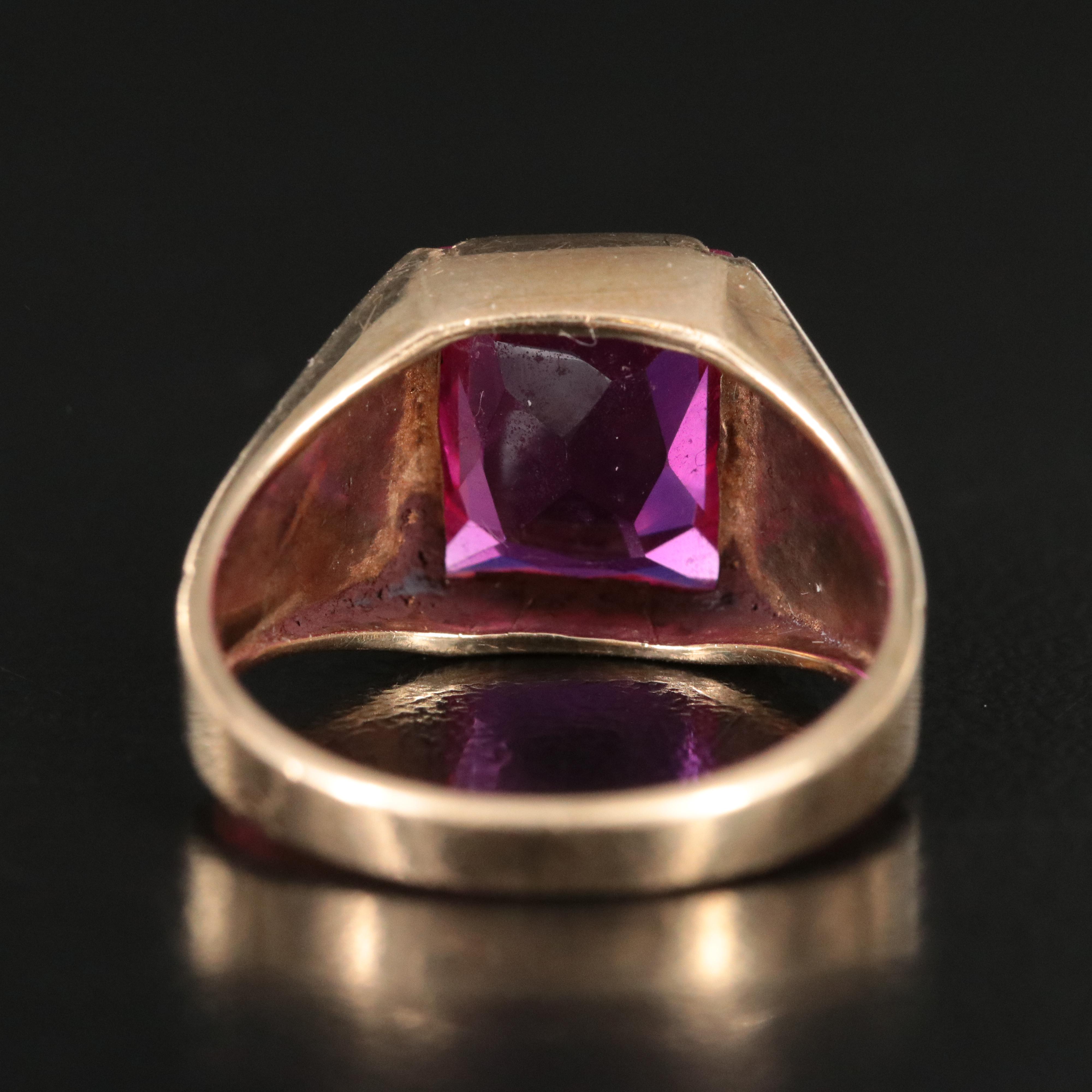 Vintage 10K Ruby Ring | EBTH