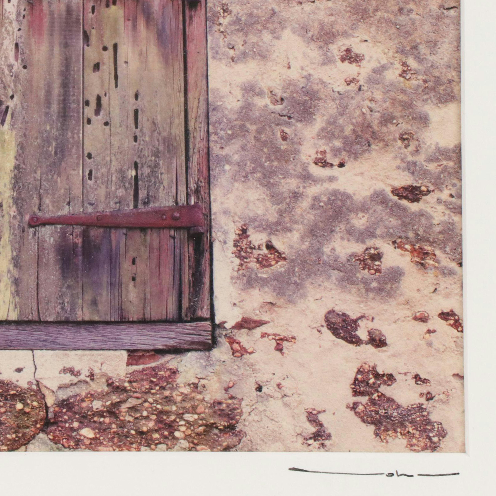 Chromogenic Color Print of Window Shutter, Late 20th / 21st Century | EBTH