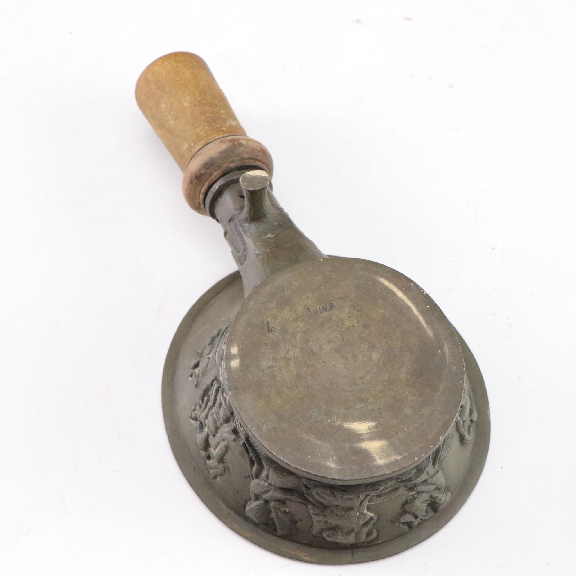 Three Chinese Brass Silk Irons, Early to Mid-20th Century | EBTH