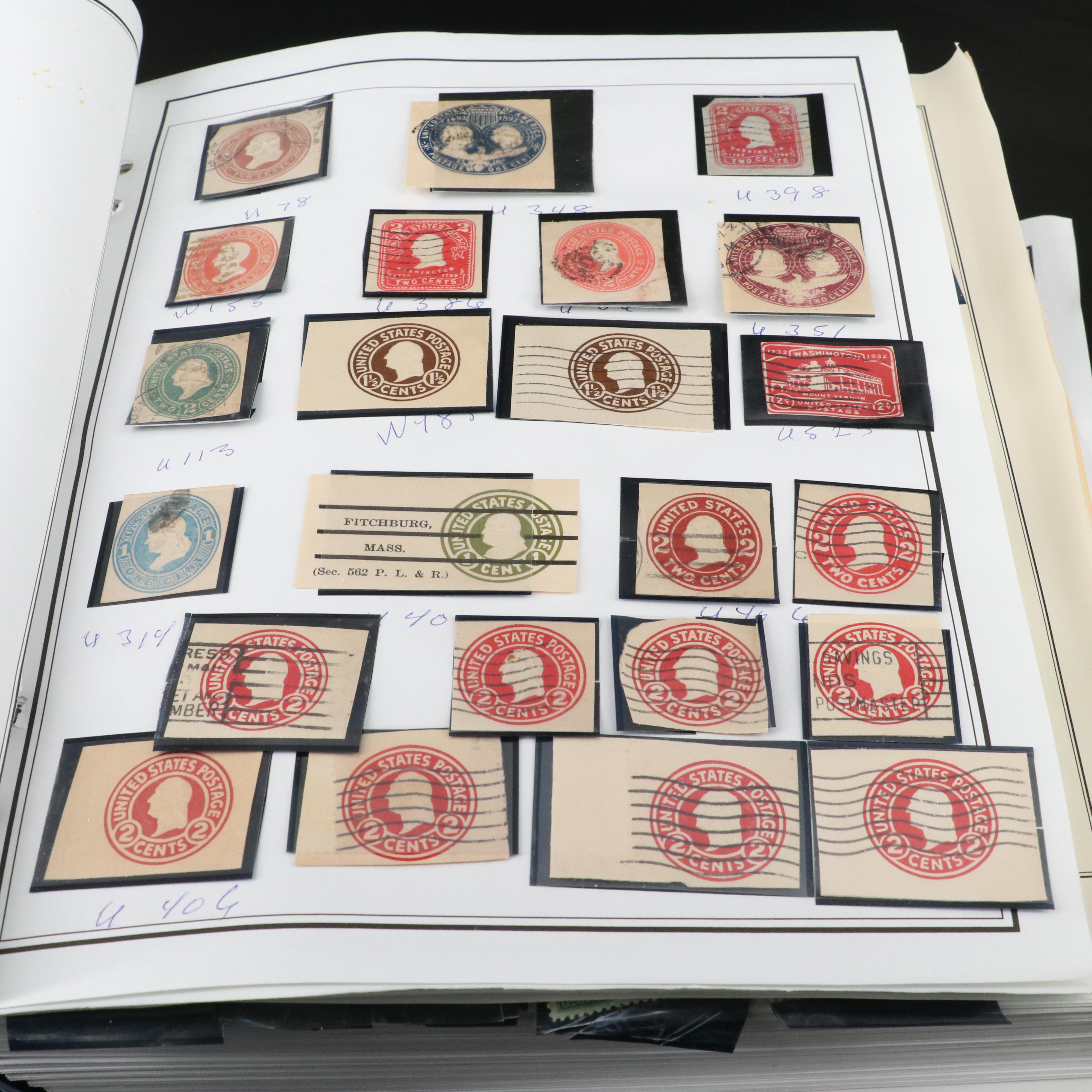 Two United States Liberty Stamp Albums, 1850s to 1980s | EBTH