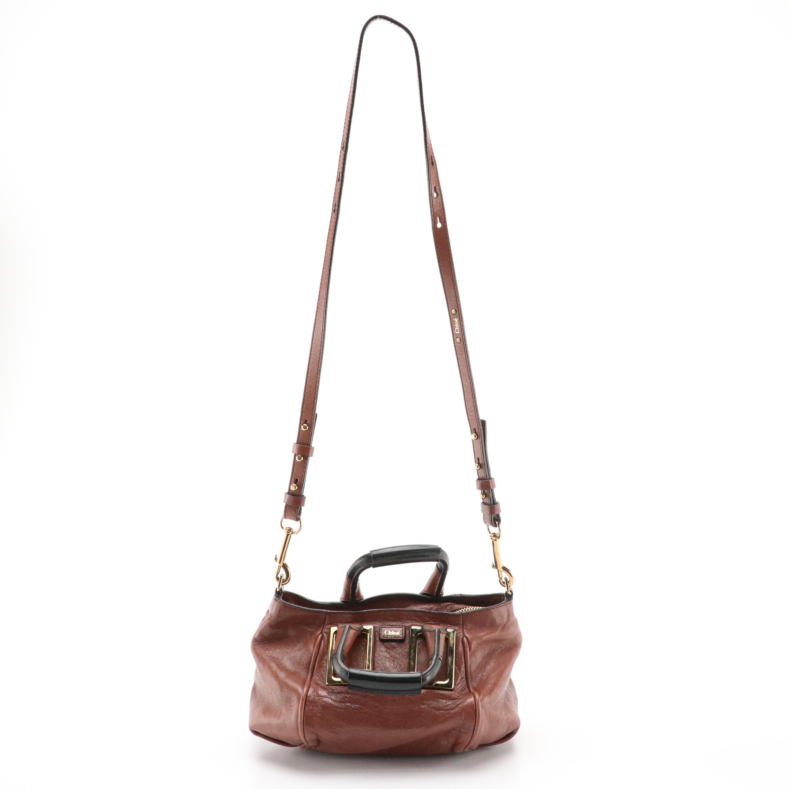 Chloé Mini Ethel Two-Way Bag in Distressed Leather | EBTH