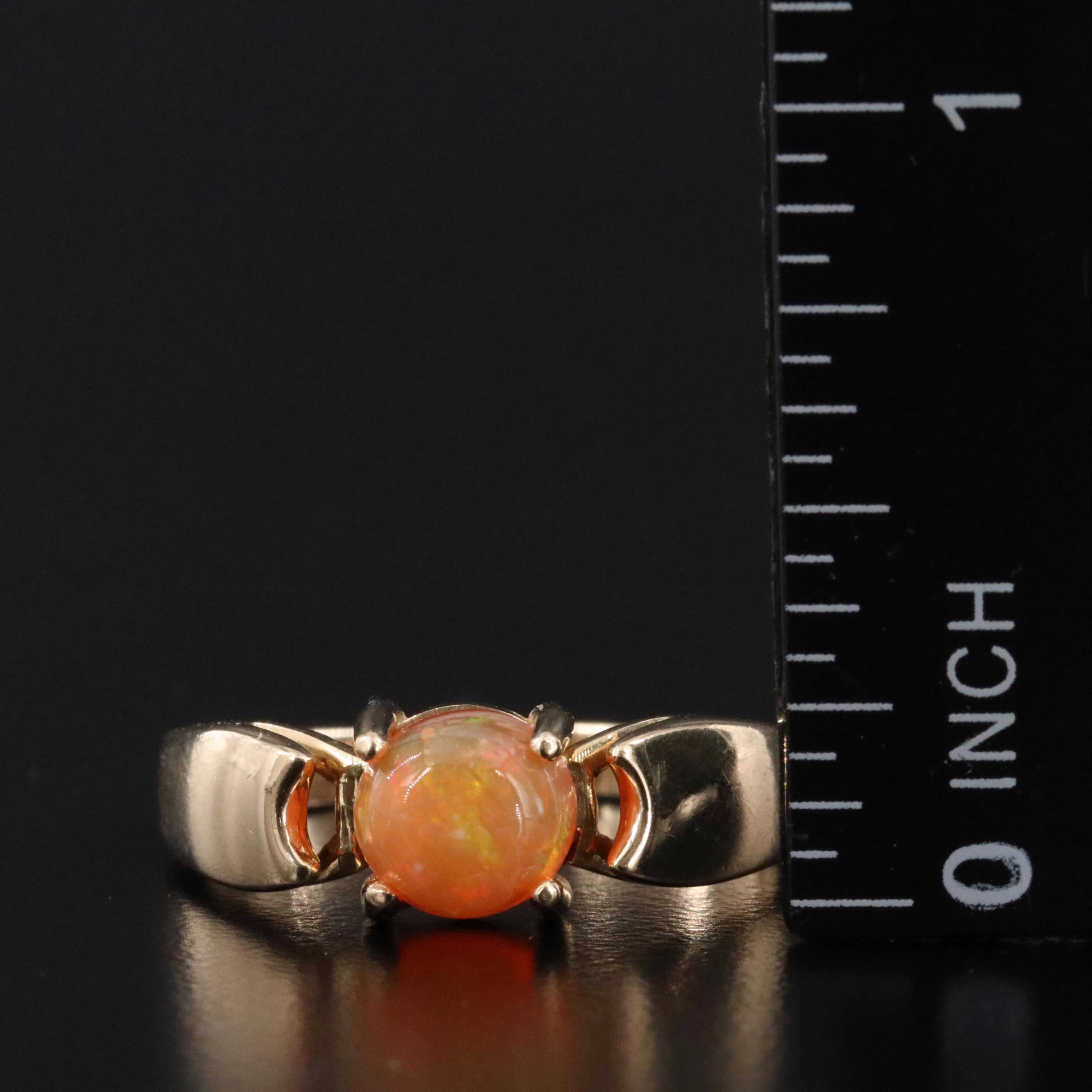 14K Fire Opal Ring | EBTH