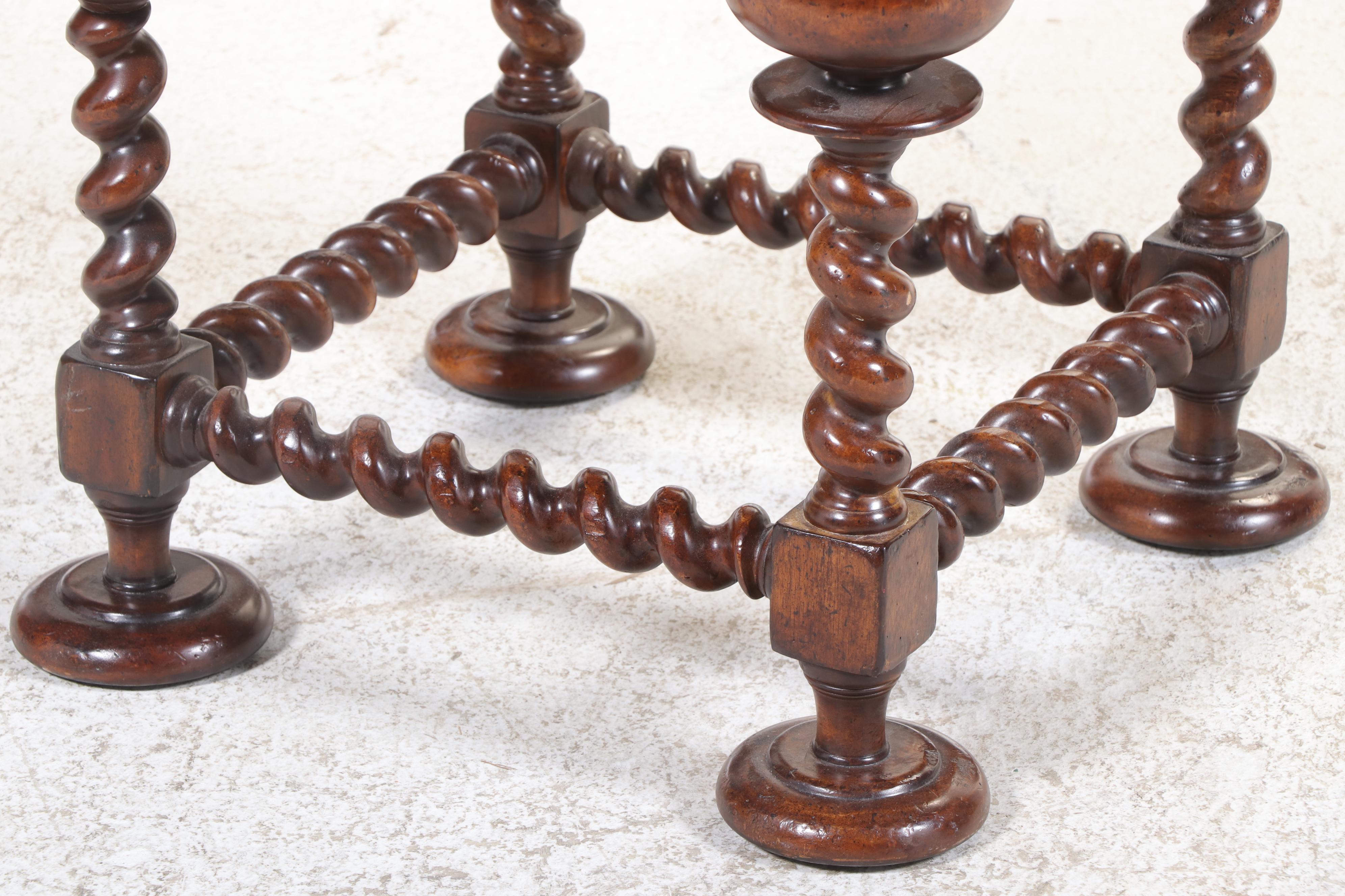 John-Richard "European Crossroads" Mahogany and Gilt-Tooled Leather ...