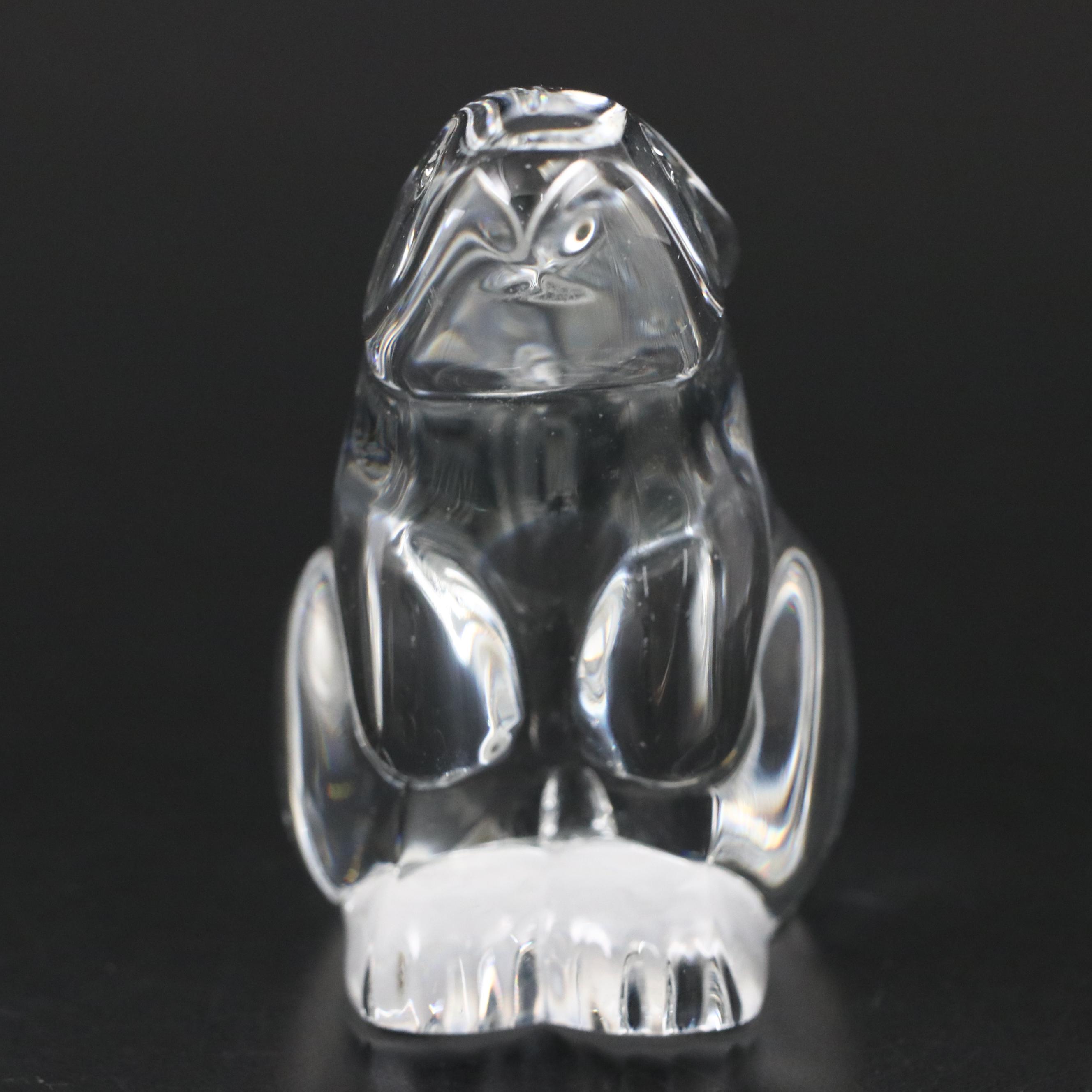 Baccarat "Sitting Rabbit" Crystal Figurine | EBTH