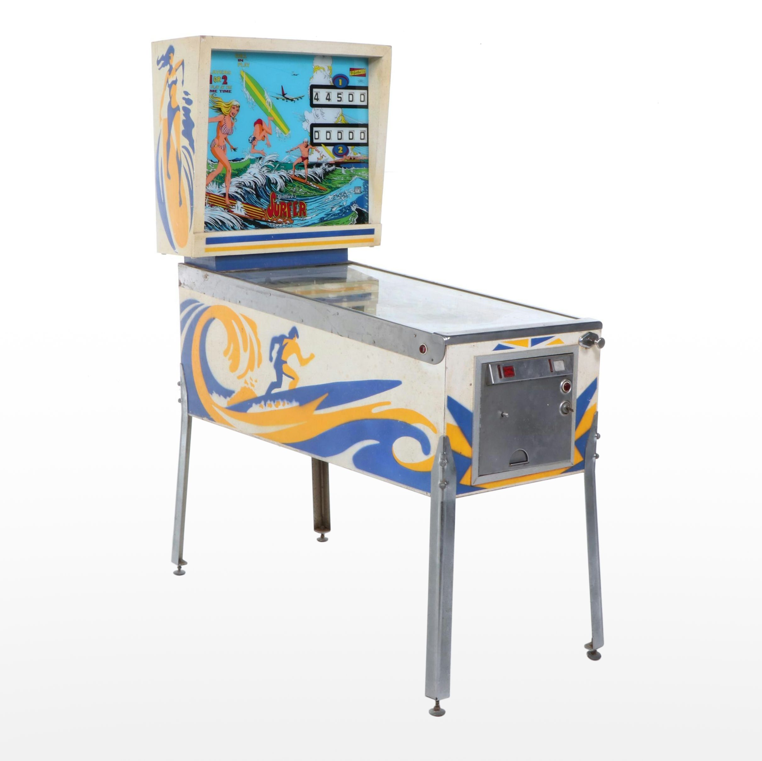 Gottlieb Surfer Pinball Machine, 1976 | EBTH