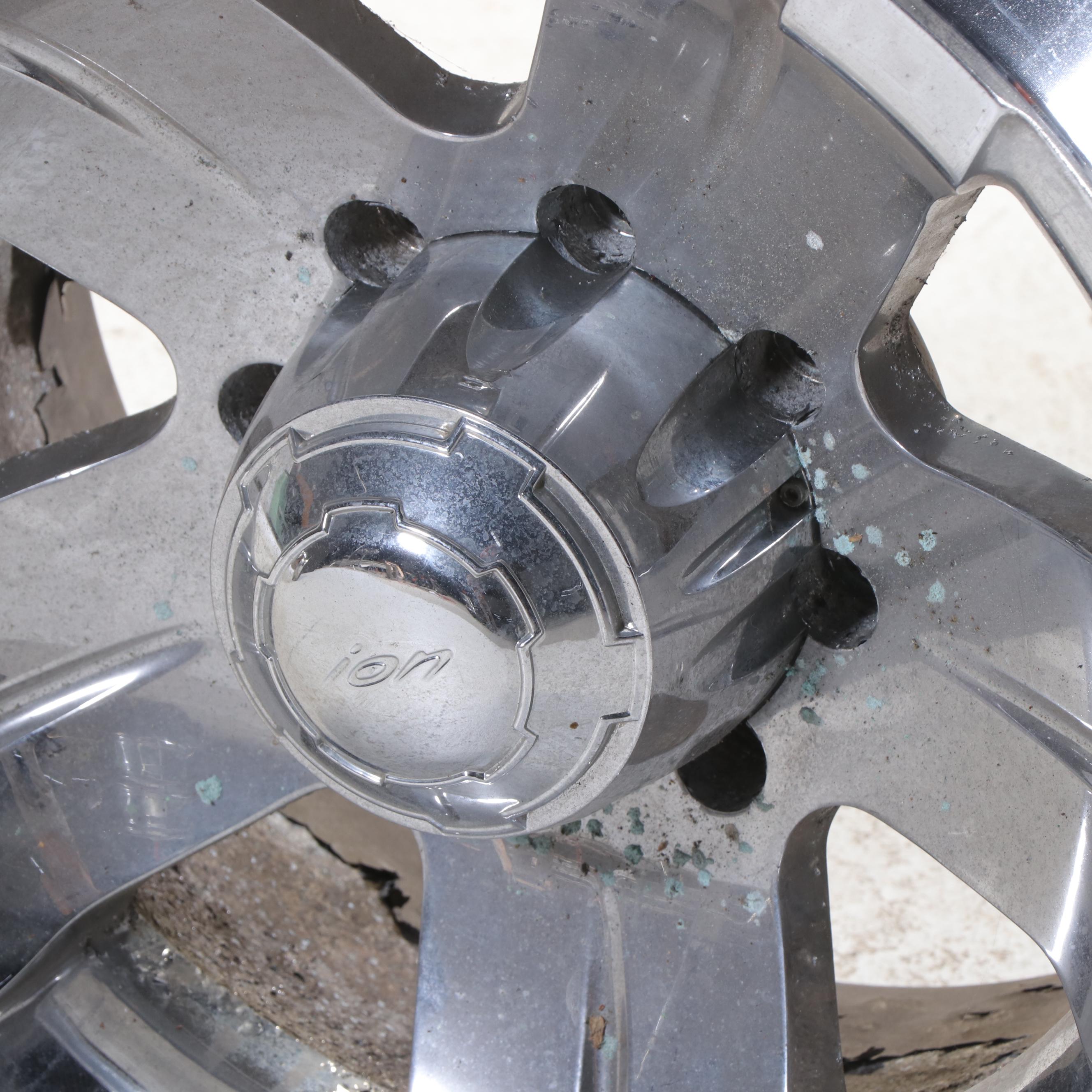 ION Alloy Chrome Finish Wheel Rims, Set of Four | EBTH