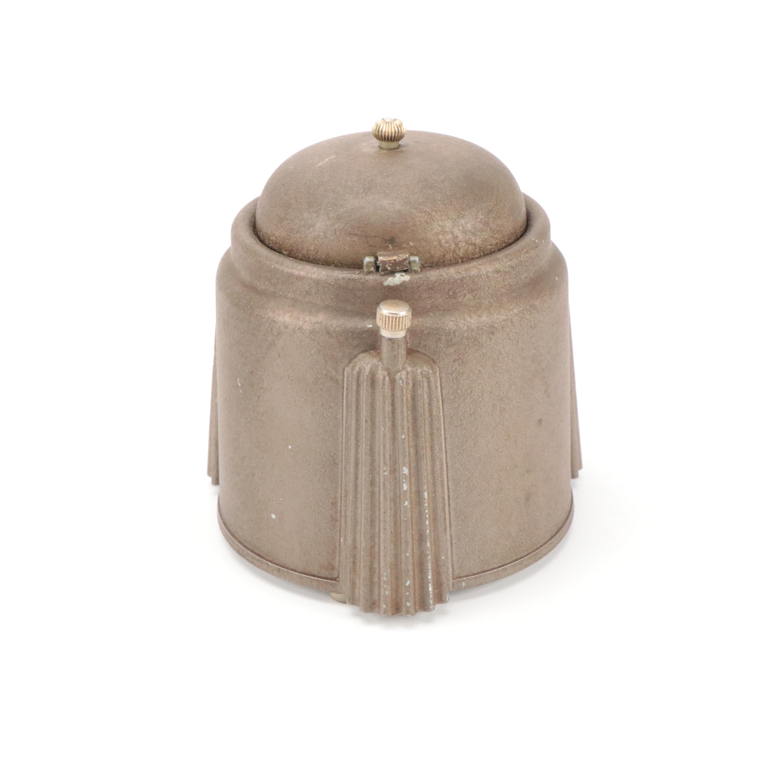 Art Deco Style "Kal Klok" Tape Measure Clock with Calendar, Mid-20th ...