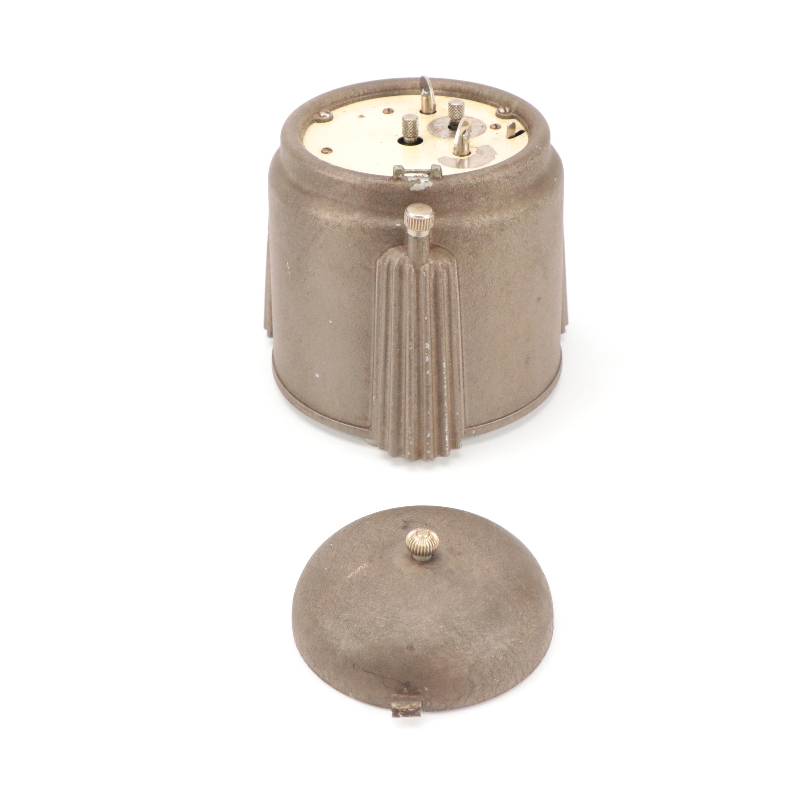 Art Deco Style "Kal Klok" Tape Measure Clock with Calendar, Mid-20th ...