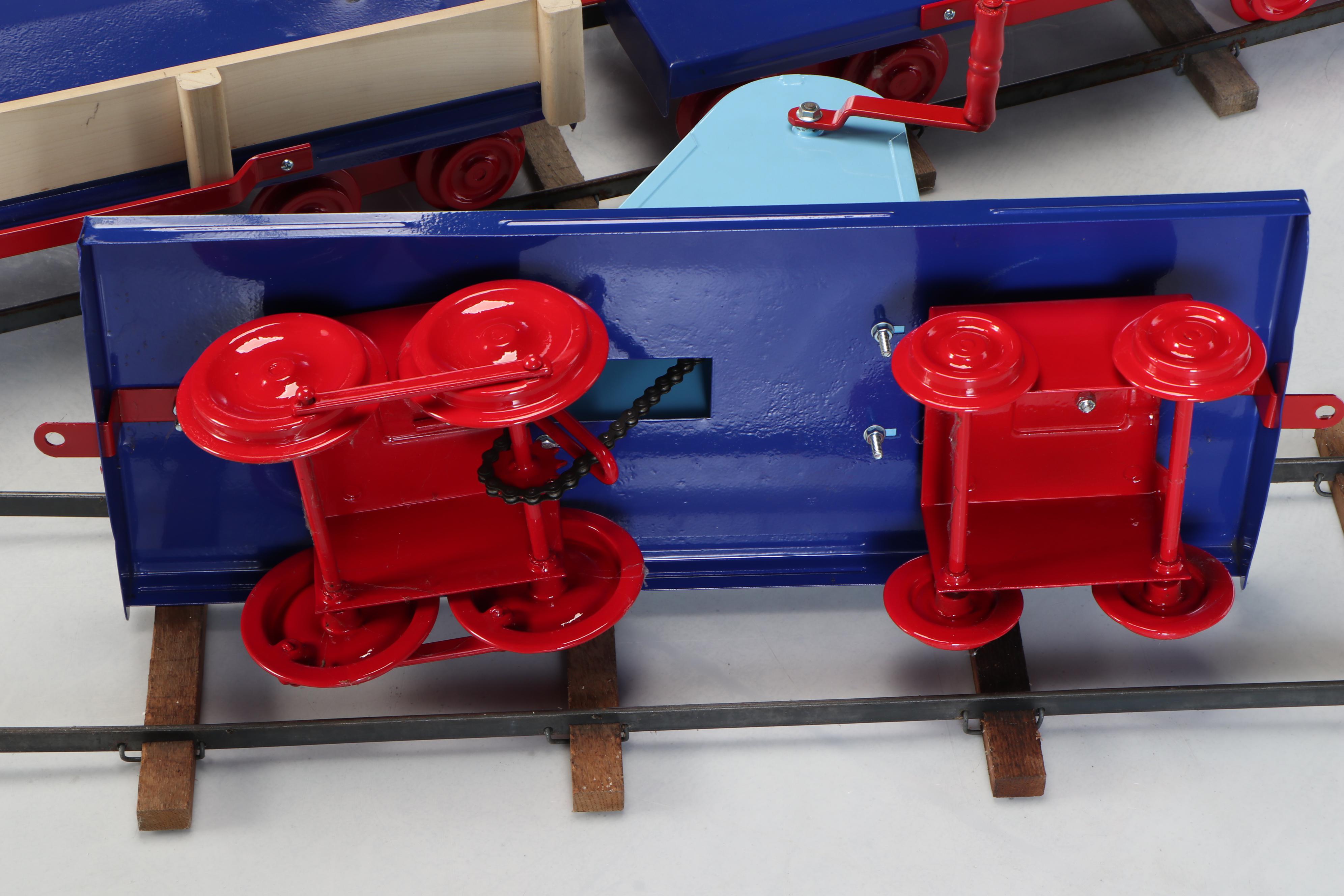 Doepke Model Toys "Yardbird Version 2" Pedal Train with Tracks, 1956 ...