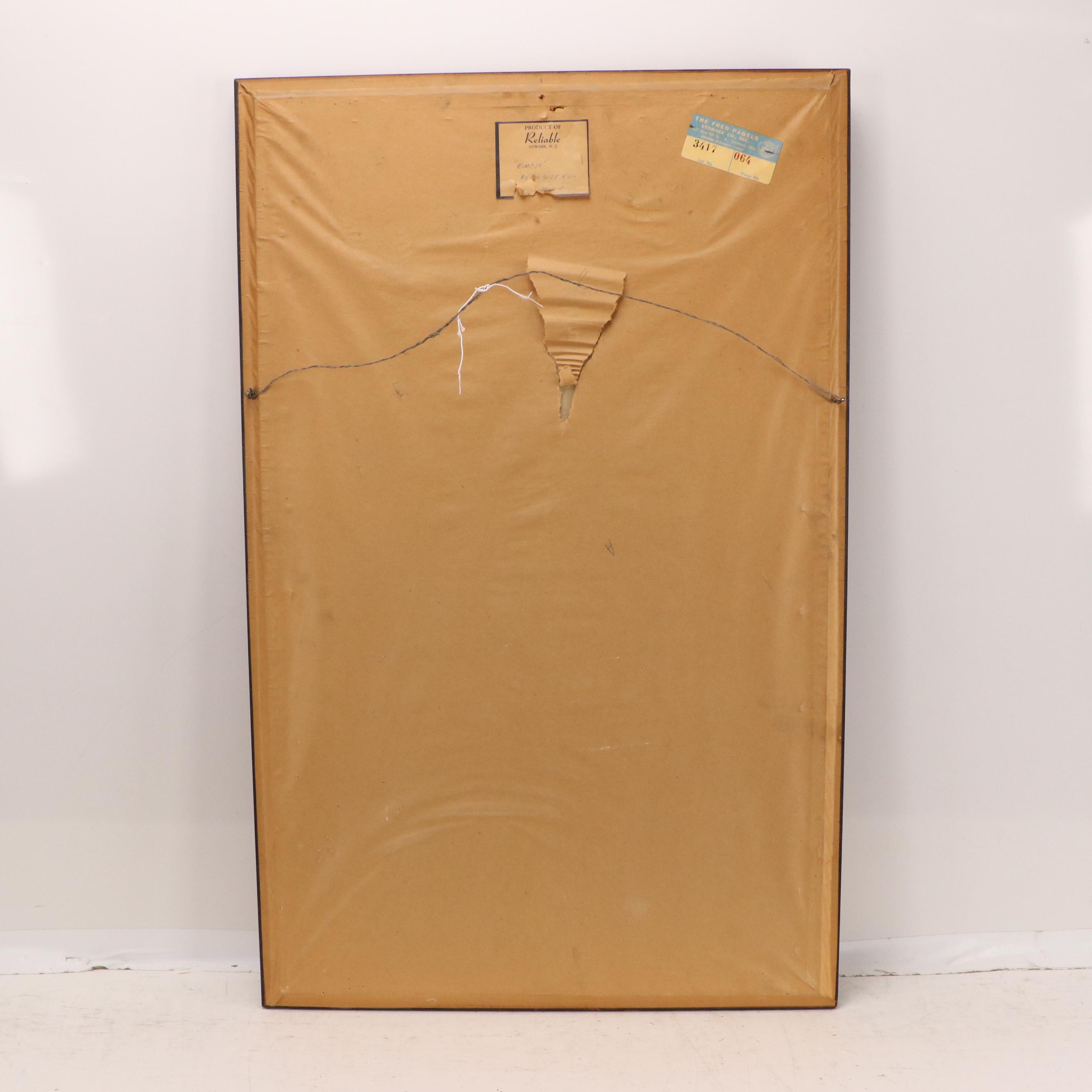 Offset Lithograph After Da-Wei Kwo "Kim the Cat," Circa 1957 | EBTH